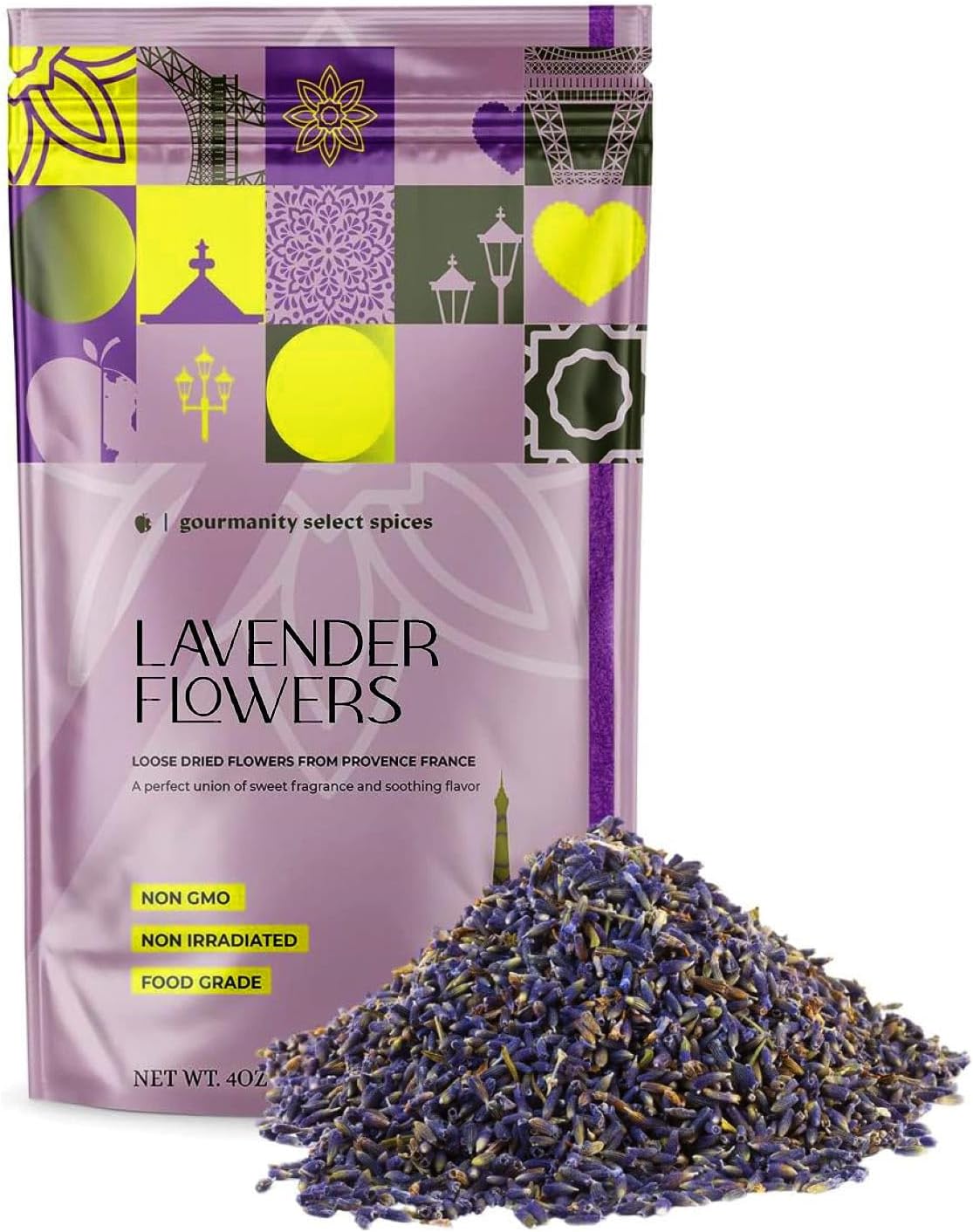 Amazon.com : Dried Lavender Flowers 4oz | Culinary Lavender Buds ...