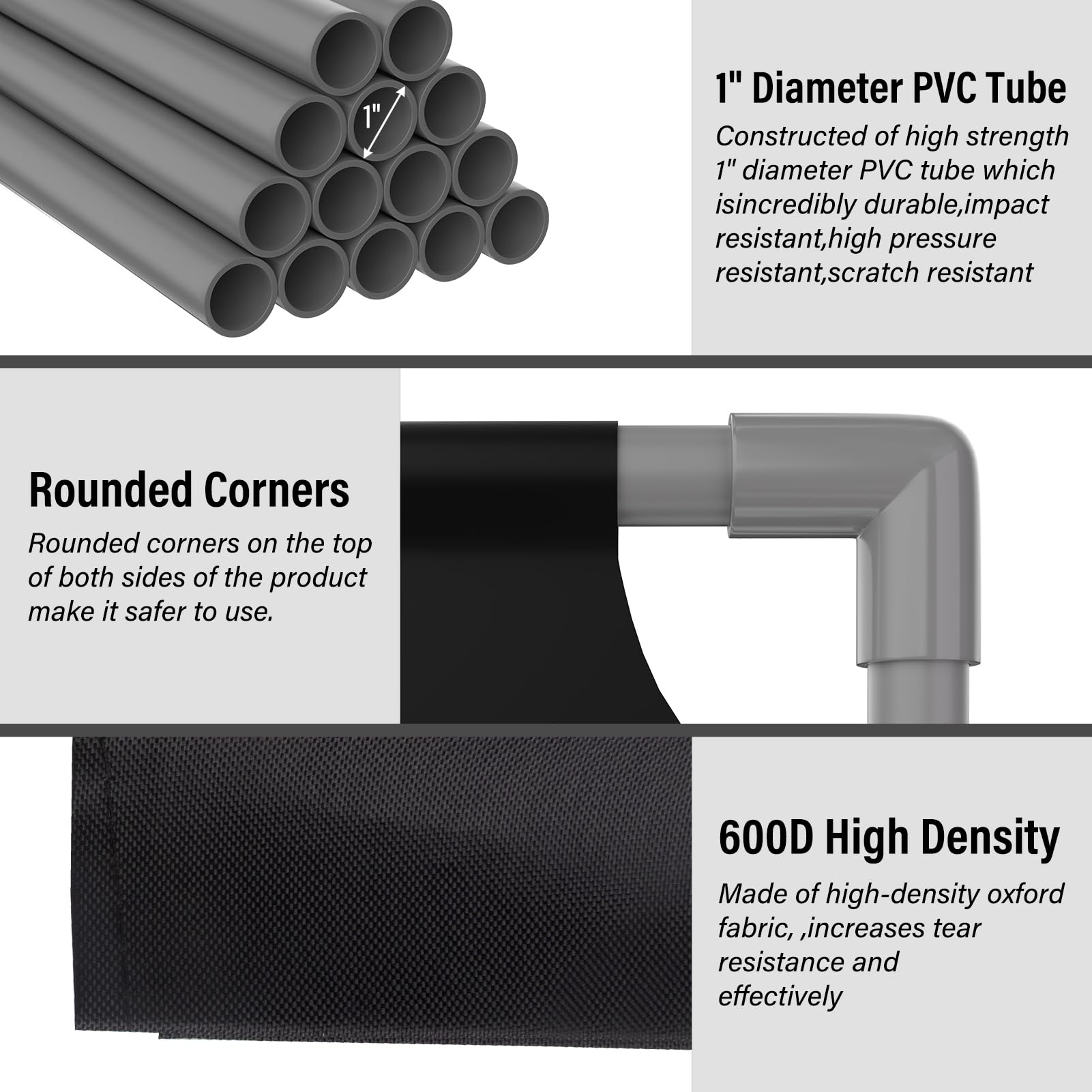 Snapklik.com : 4 Panels Safety Barricade,7.8FT Removable Foldable ...