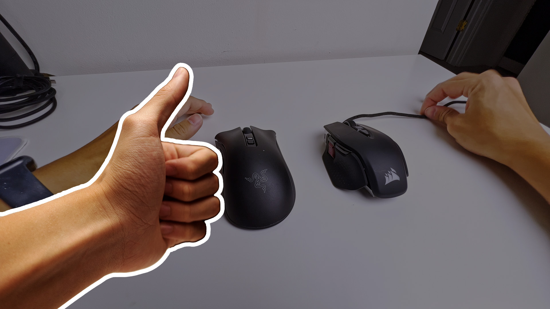 Watch Razer wireless vs Corsair wired on Amazon Live