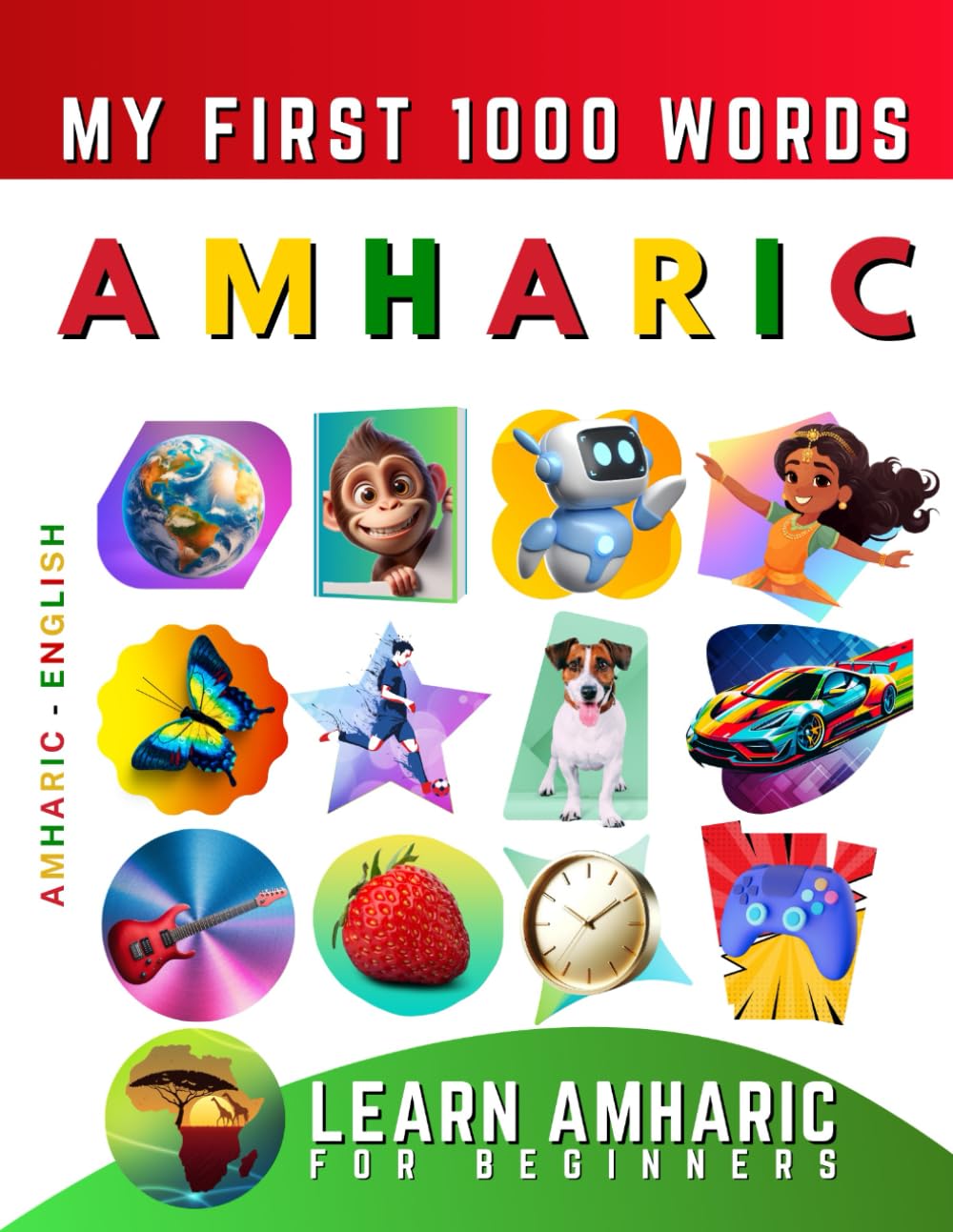 Learn Amharic for Beginners, My First 1000 Words: Bilingual Amharic ...