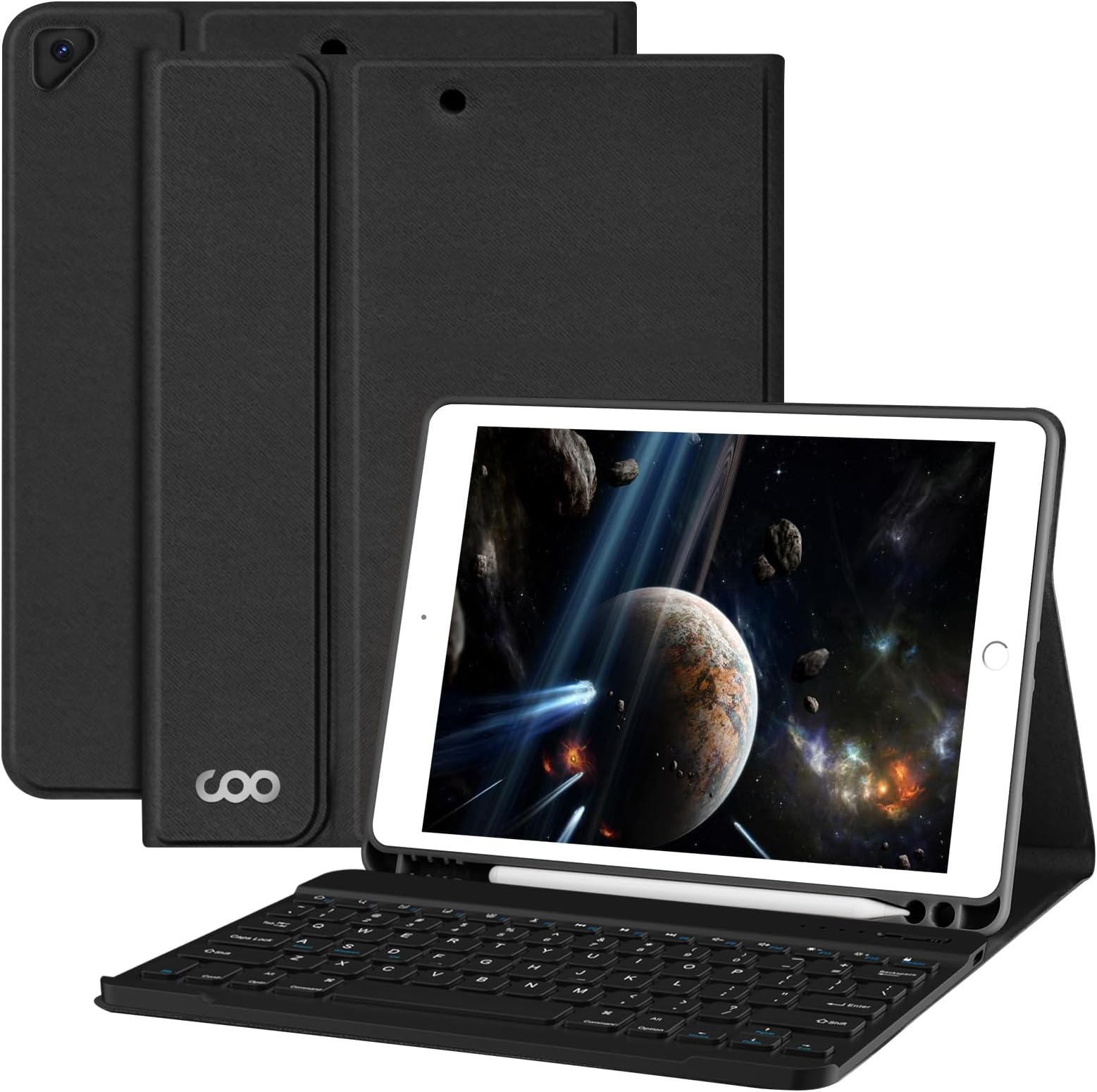 Amazon.com: for iPad 9th Gen 2021 Case with Keyboard 10.2 inch, for ...