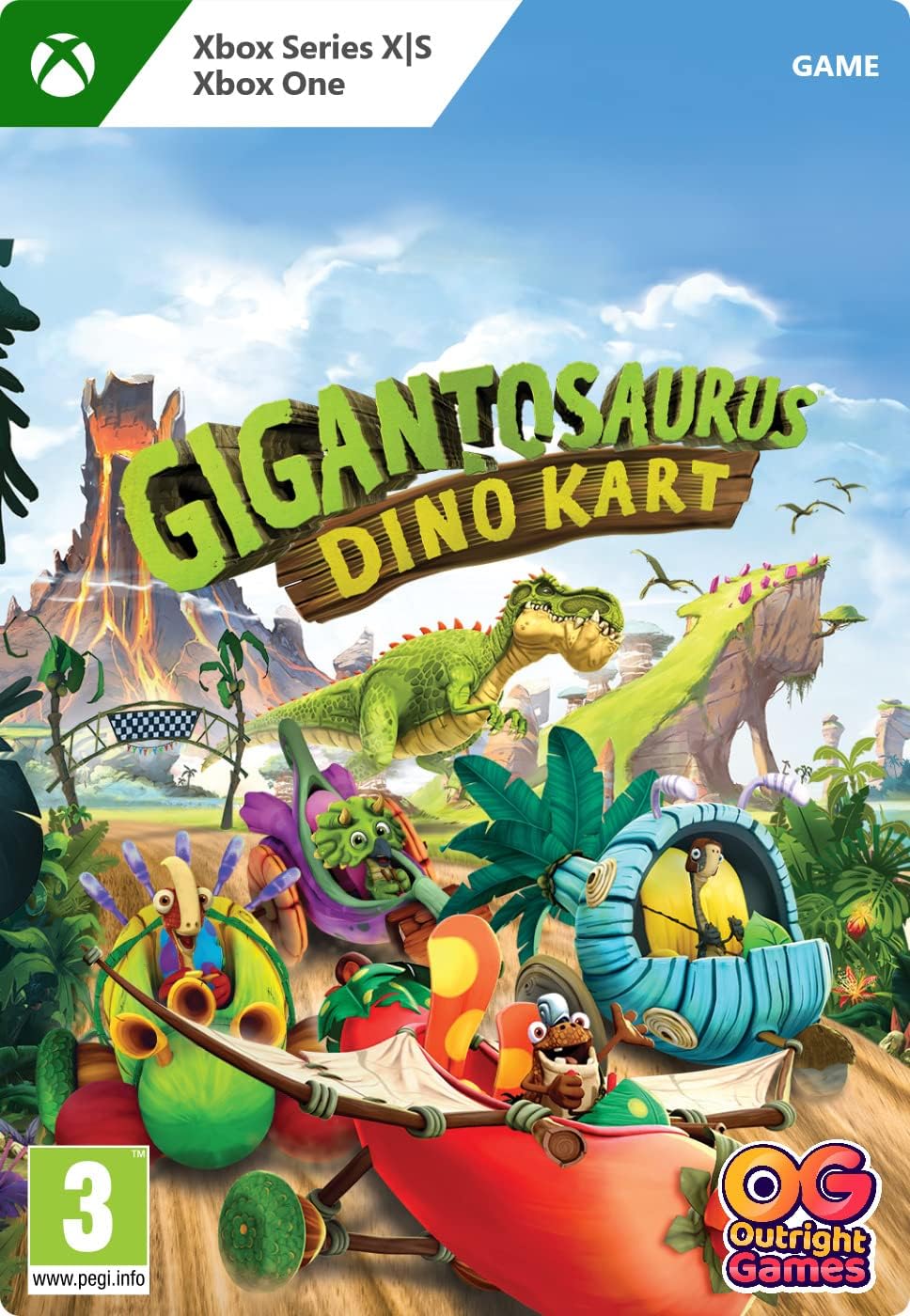 Gigantosaurus: Dino Kart Standard | Xbox One/Series X|S - Download Code ...