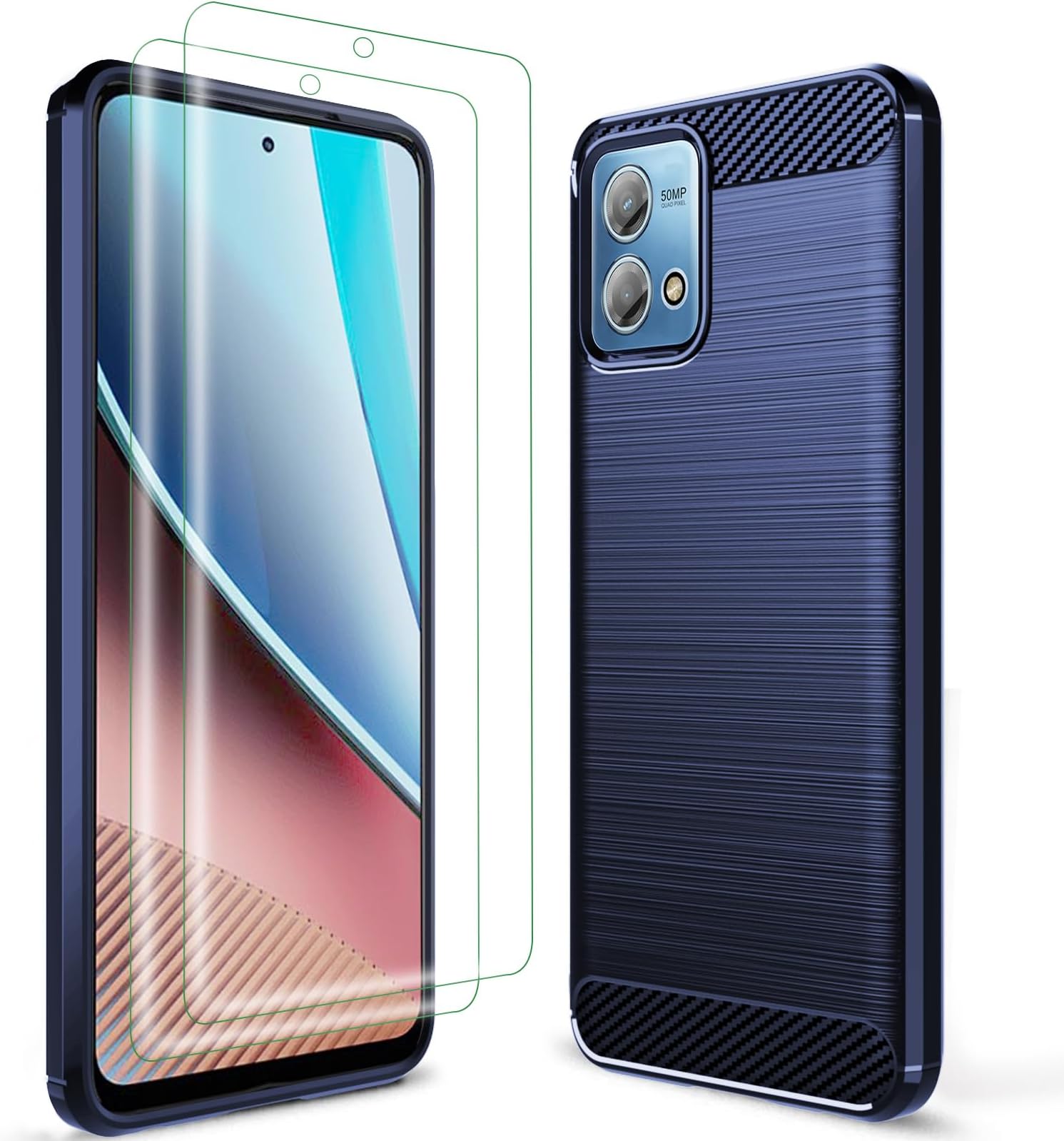 Amazon.com: Sucnakp for Motorola g stylus 4g 2023 Case with 2* Screen ...