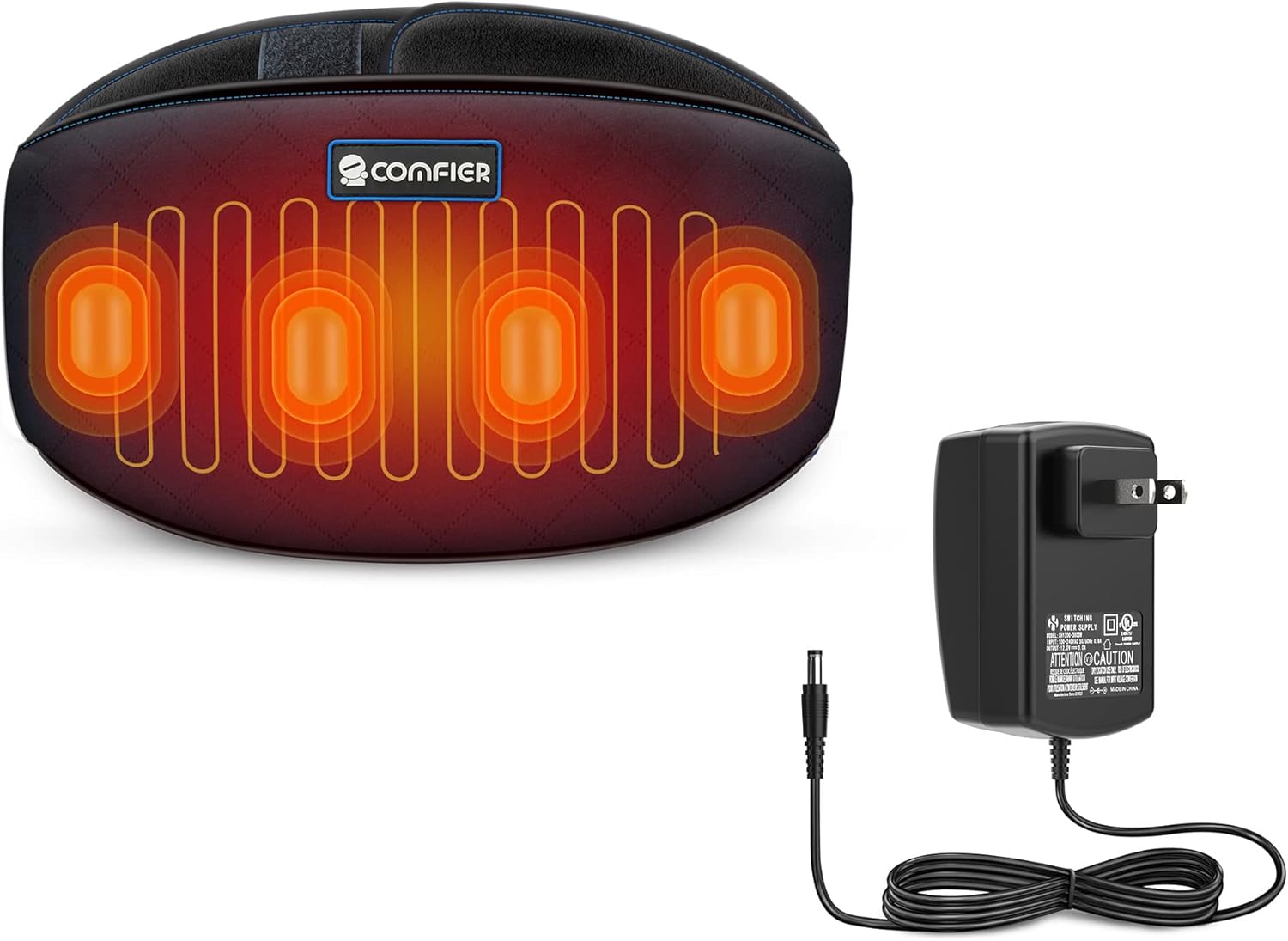 Amazon.com: Comfier Heating Pad for Back Pain&12V 3A Power Supply ...