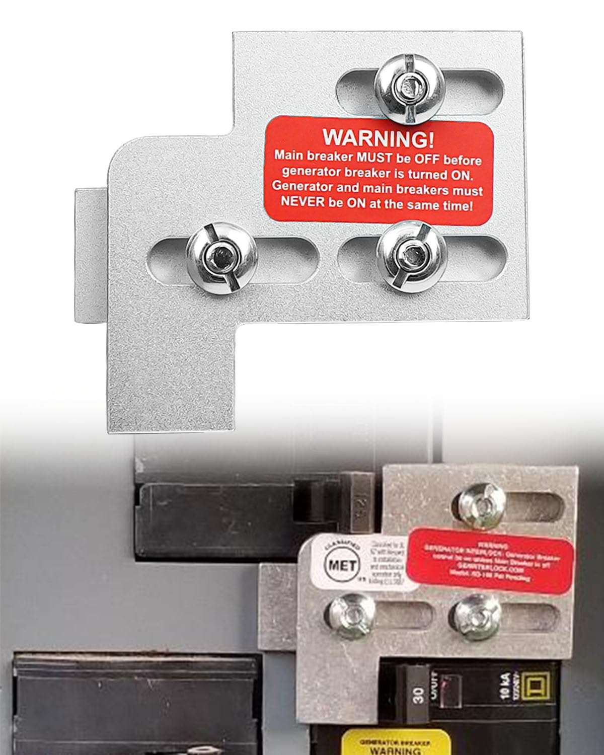 Snapklik.com : Generator Interlock Kit Fit For Square D QO & Homeline ...