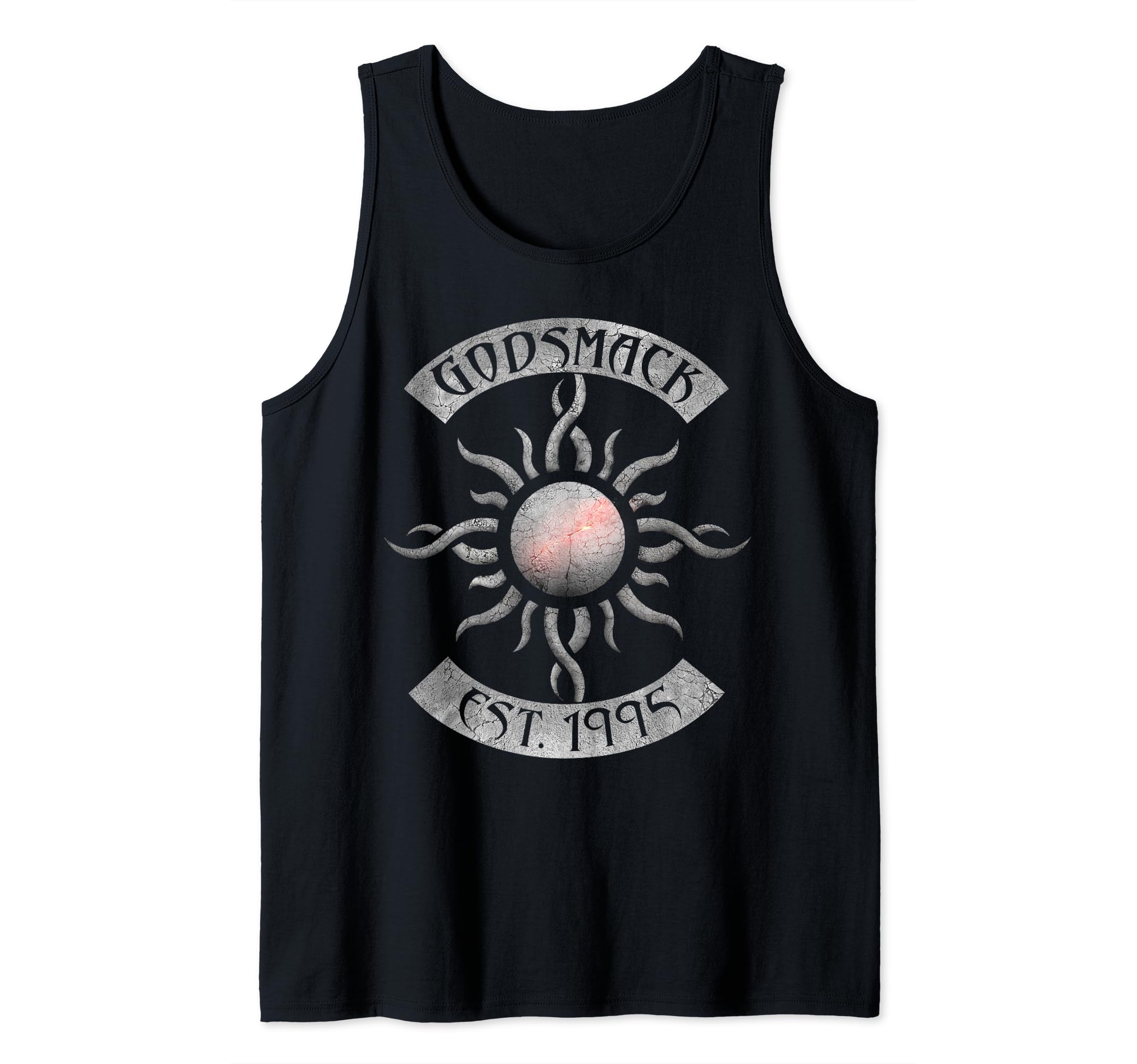 Amazon.com: Godsmack – Legends Sun Rocker On Black Tank Top : Clothing ...
