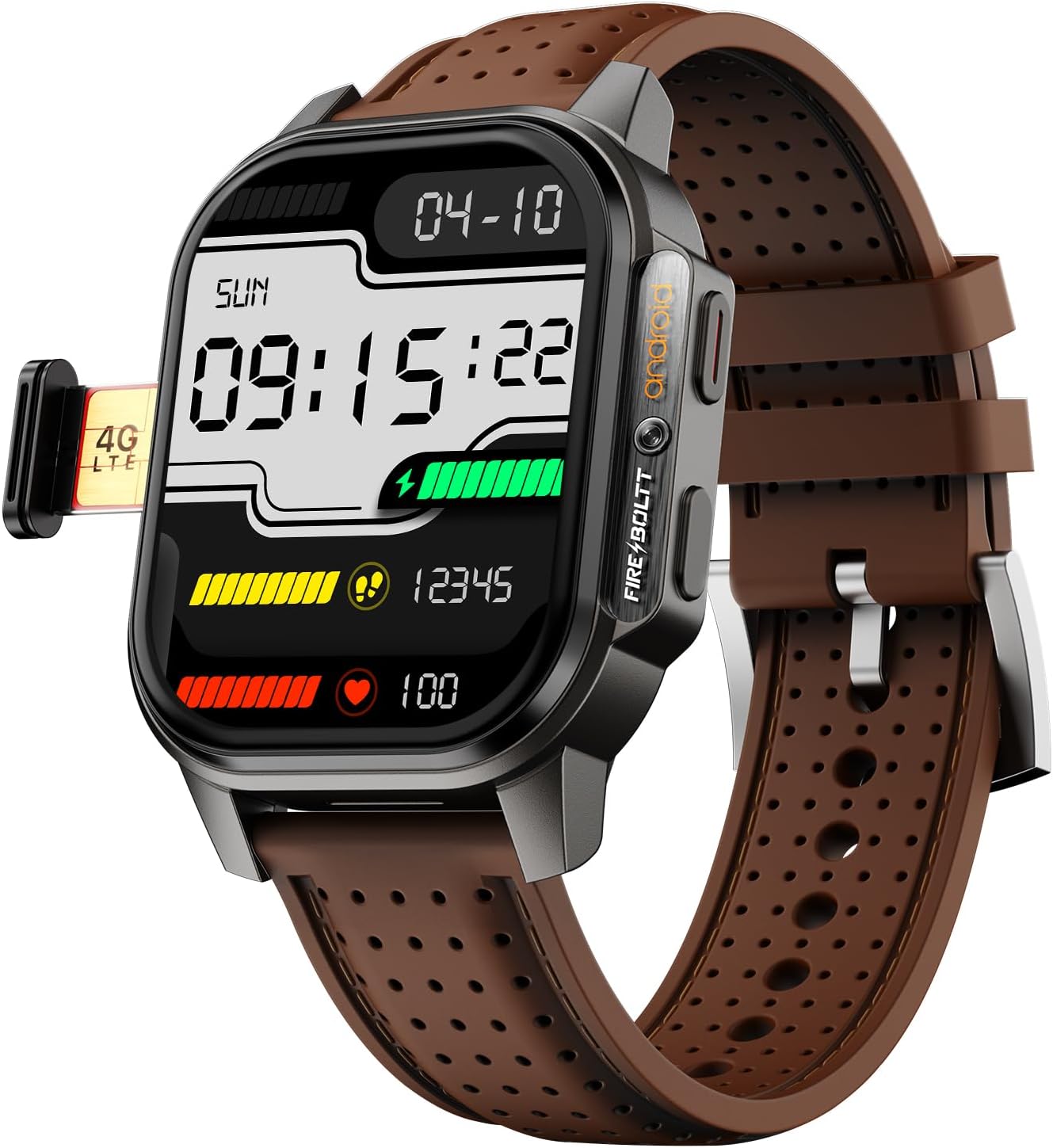 Fire Boltt Snapp Smart Watch Selfie Camera 4g Nano Sim | Desertcart INDIA