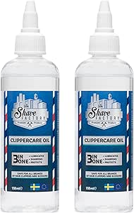 The Shave Factory® Clipper Oil 3-in-1 150 ml | Machine Oil | Care for ...