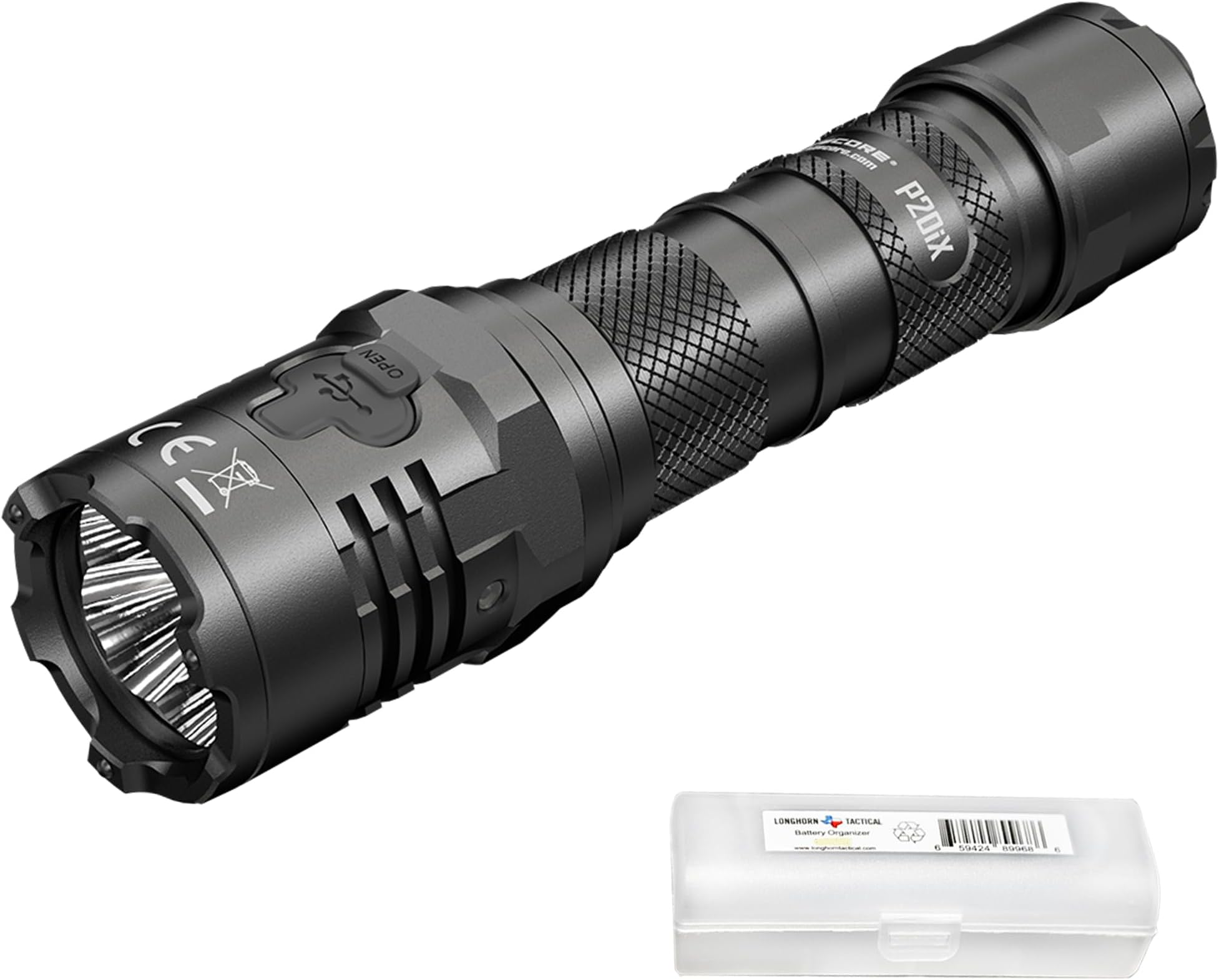 Amazon.co.jp: Nitecore P20iX 4000 Lumen USB-C Rechargeable Tactical ...