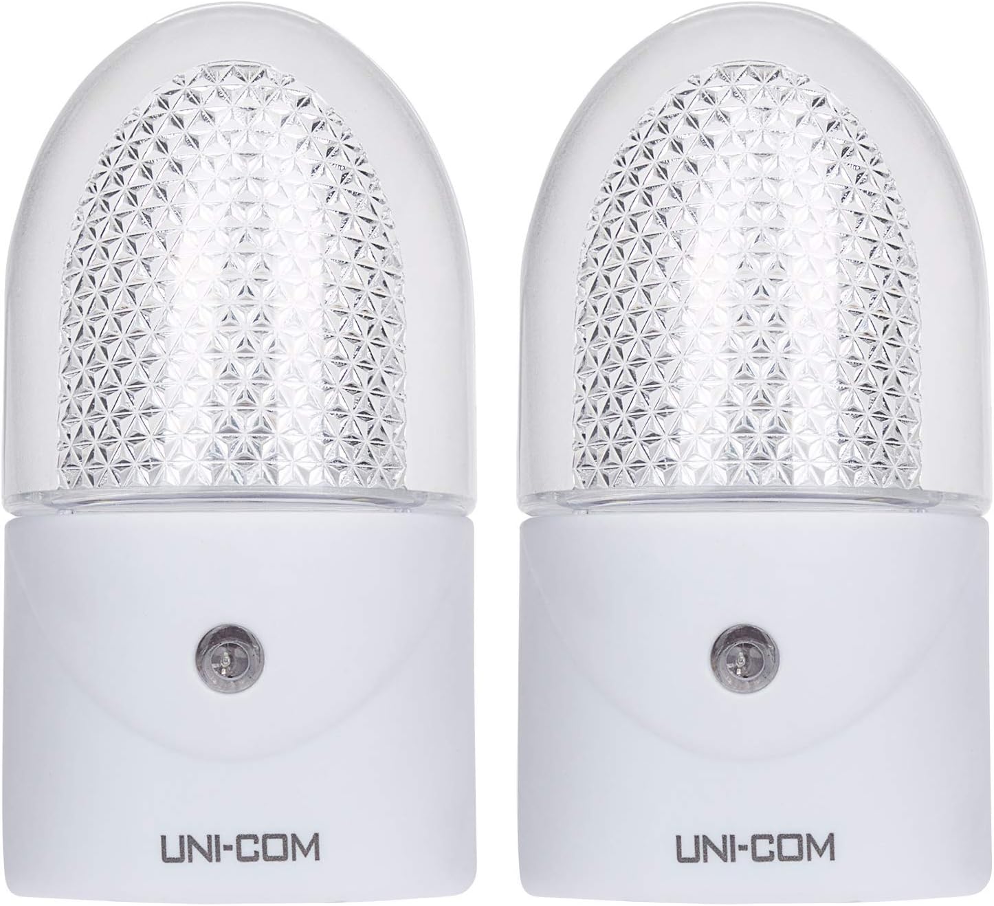 Uni-Com Twin Pack of Soft White Night Lights : Amazon.co.uk: Lighting
