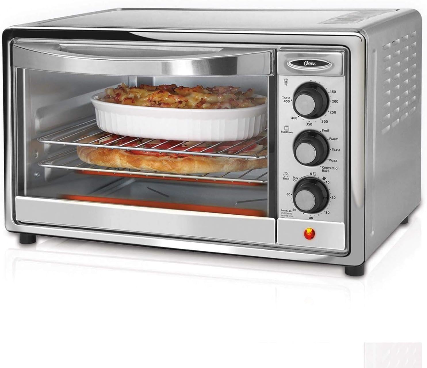 Amazon.com: New Oster TSSTTVRB05-NP 6-slice Brushed Stainless Steel ...