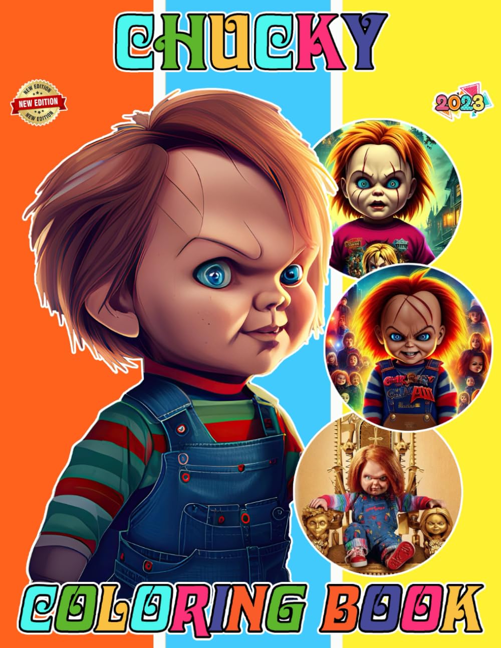 Amazon.com: Chucky's Nightmares Coloring Book Creepy for Fan Teen Boy ...
