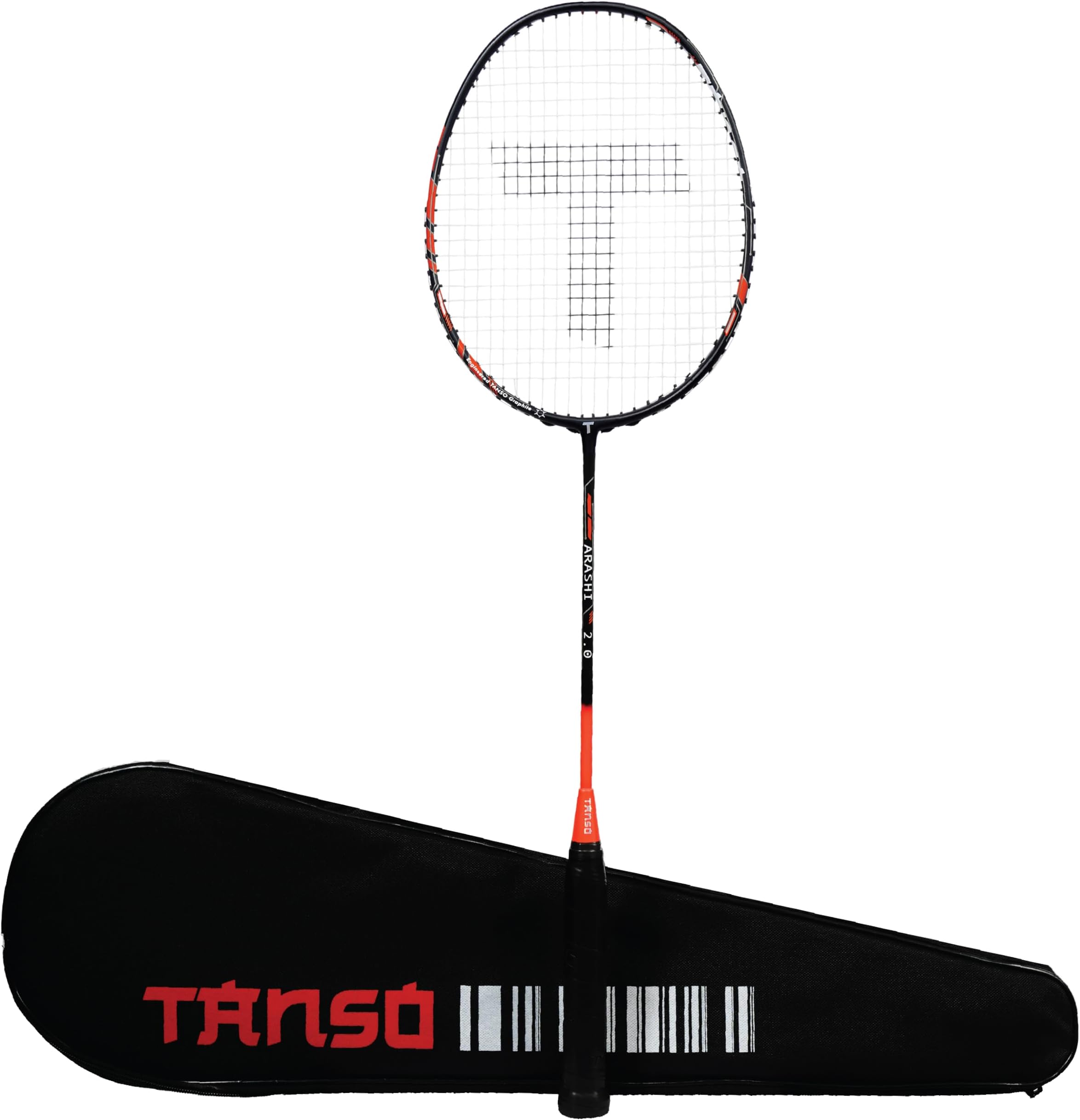 Nivia 7067 Isomatrix Power 1000 Badminton Racket (G3, Black, White and ...