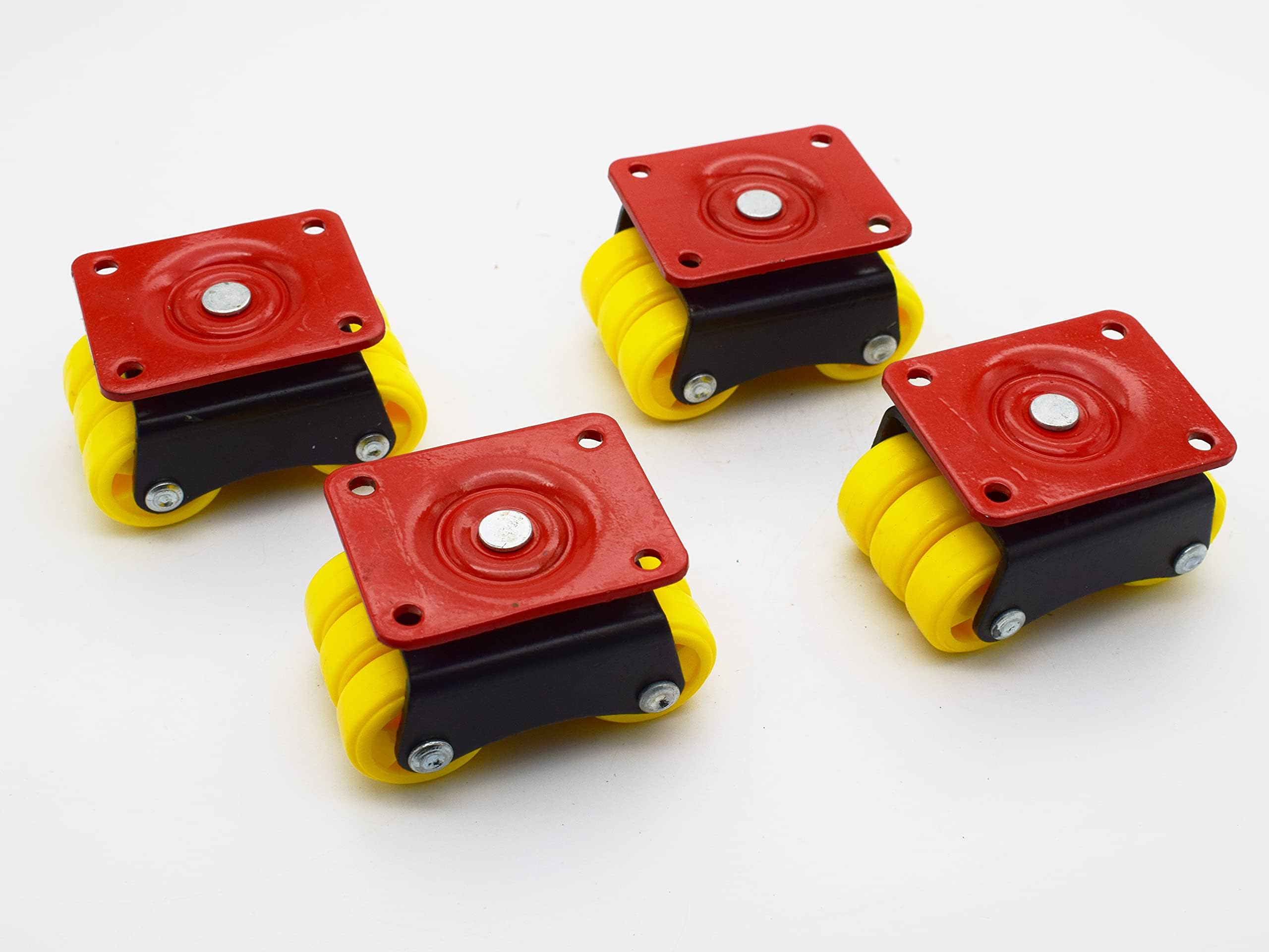 PACIFIC MOVERS Caster Wheels for Furniture - Set of 4, Heavy Duty upto ...