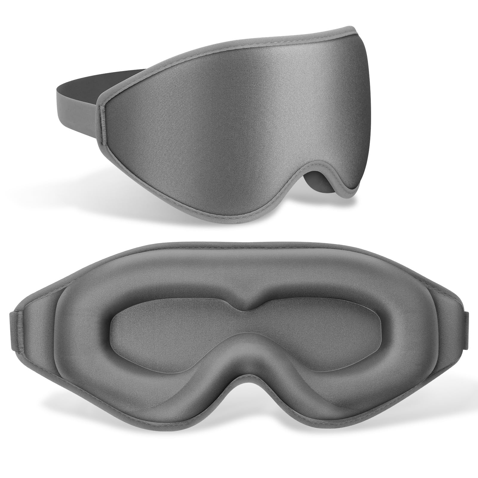 Amazon.com: FlyCoco 99% Fully Block Out Light Eye Sleep Mask, 3D Deep ...