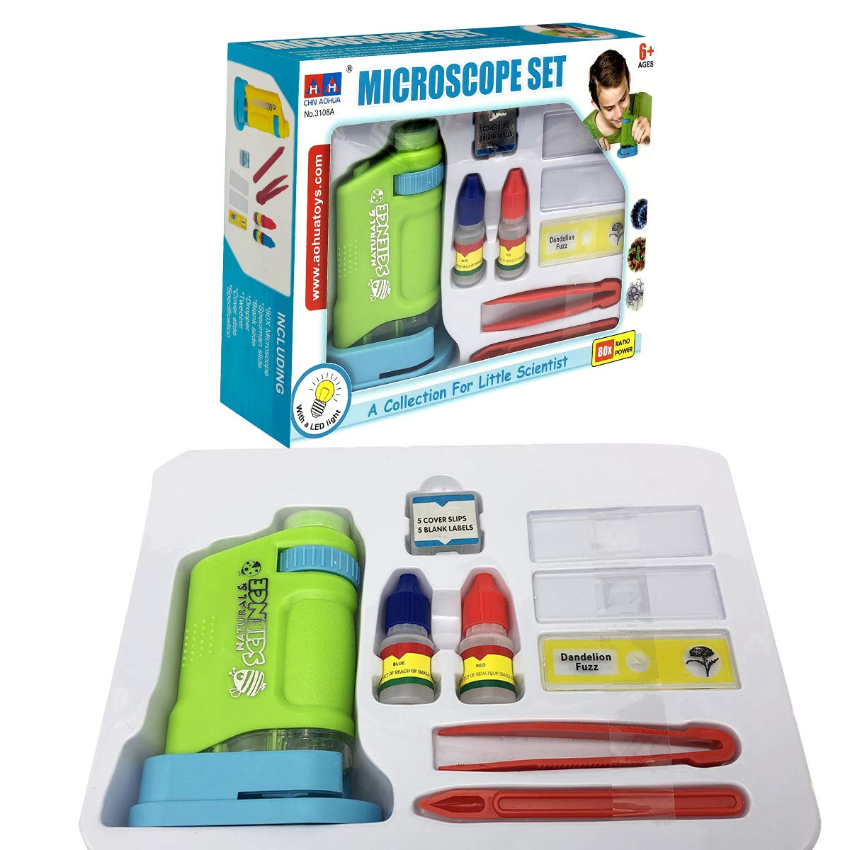 Buy Micro for Kids LED Lighted Micro for Learning, Education and ...