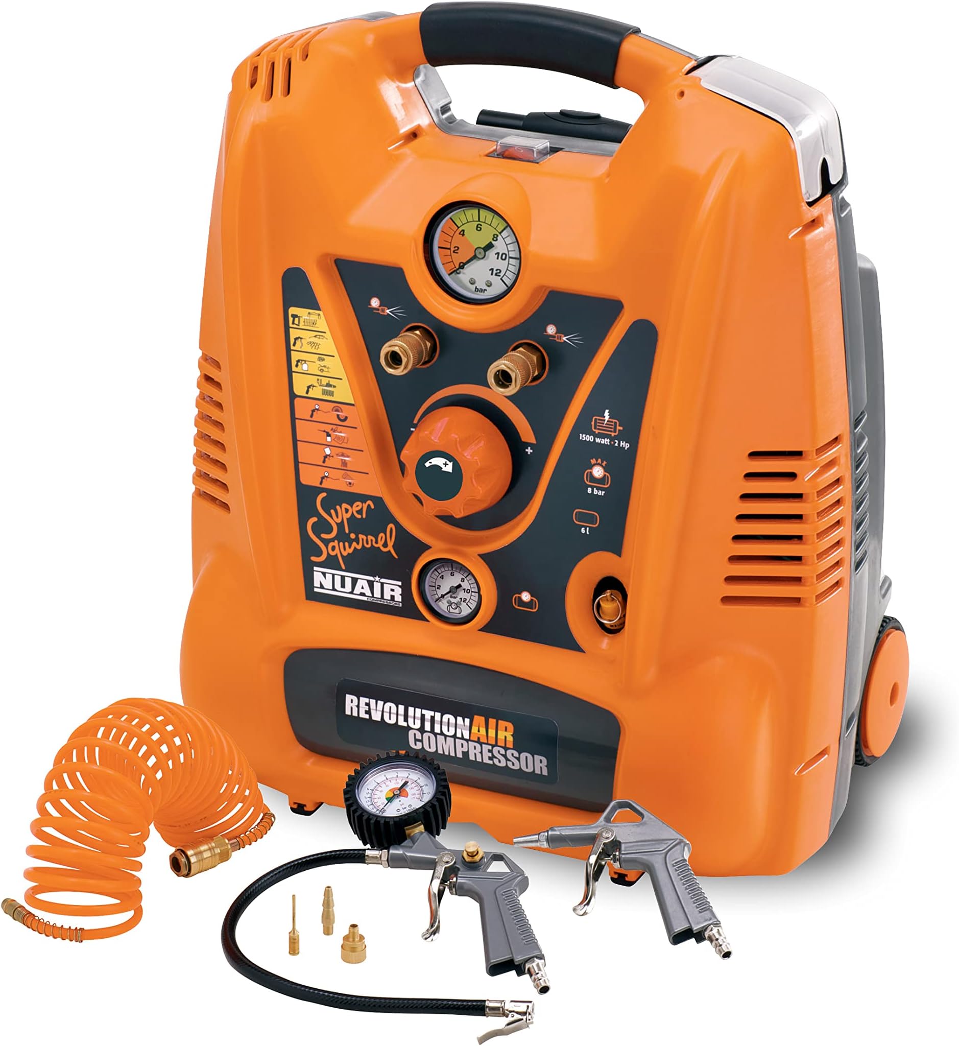 Revolution 'Air 425018 superboxy Kompressor 1,5 HP : Amazon.de: Baumarkt