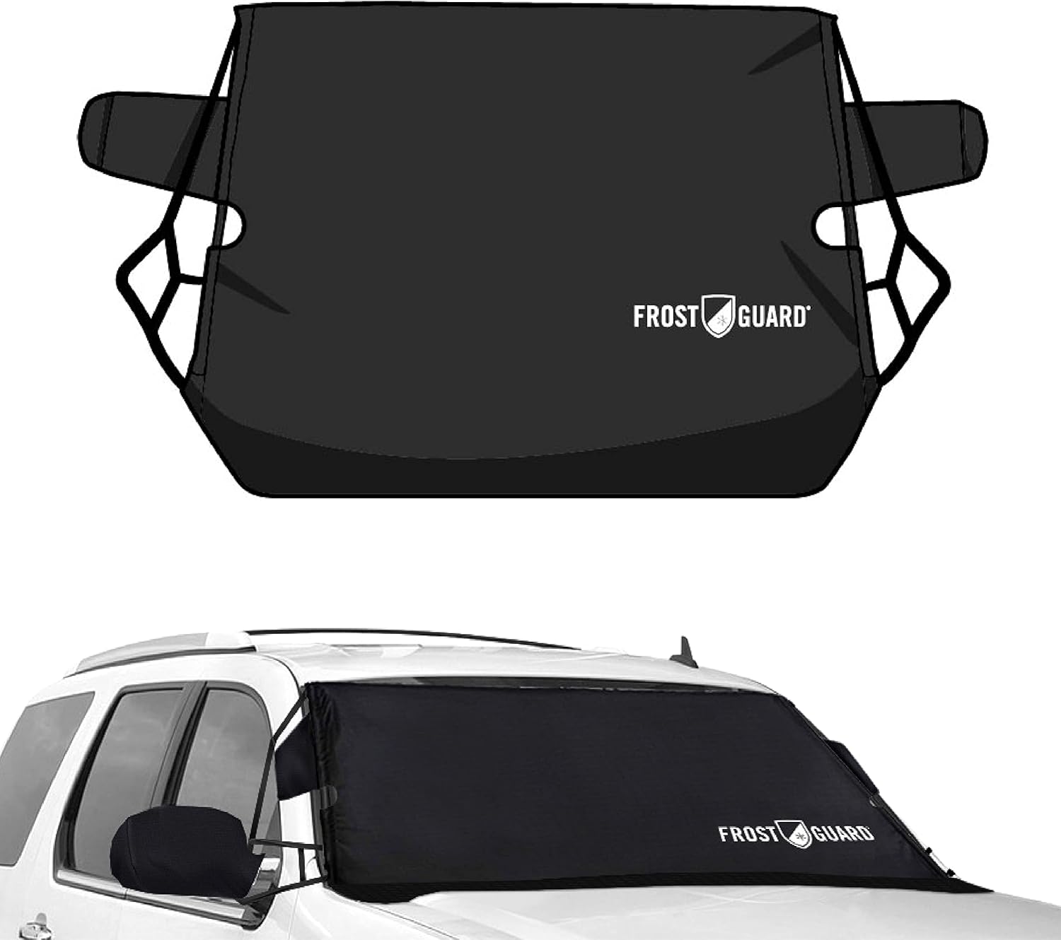 Amazon.com: FrostGuard Vortex | Full-Coverage Car Windshield Cover for ...