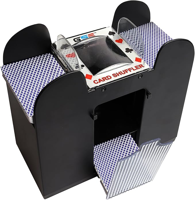 Amazon.com: GSE Games & Sports Expert Automatic Card Shuffler for 6 ...