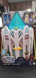 Amazon.com: Mattel Disney Wish Toys, Rosas Castle Dollhouse Playset ...