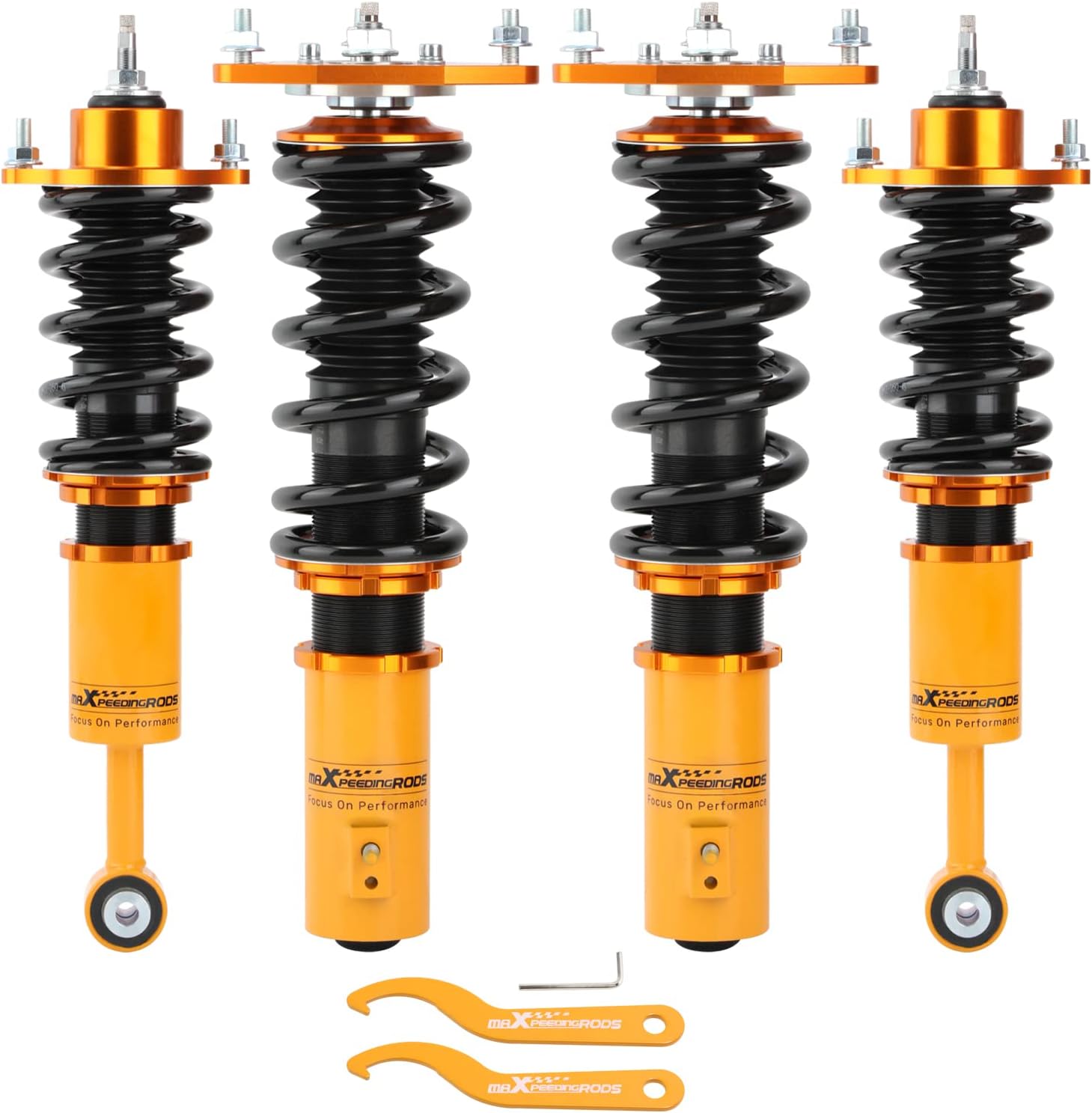maXpeedingrods Coilovers with 24 Way Adjustable Damper for MITSUBISHI ...