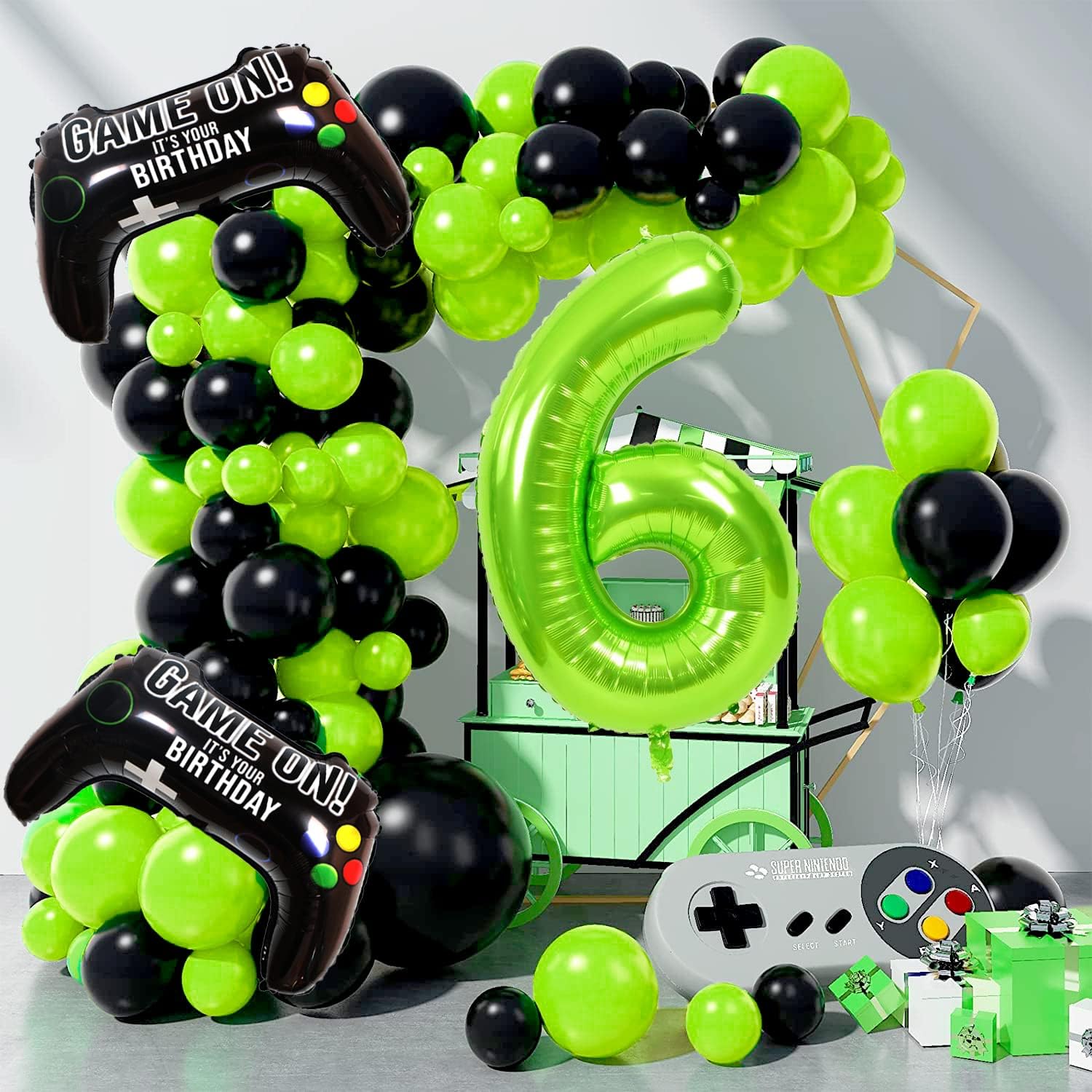 Amazon.com: 101 Pack Video Game Birthday Party Decorations Set Video ...