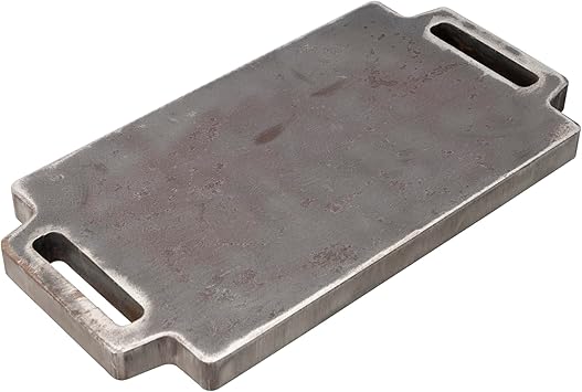 Amazon | アスティ(Asty) 板厚18mm!! 重量5.7kg!! 極厚鉄板 【TETSUJIN】(150 x 290 x 18mm ...