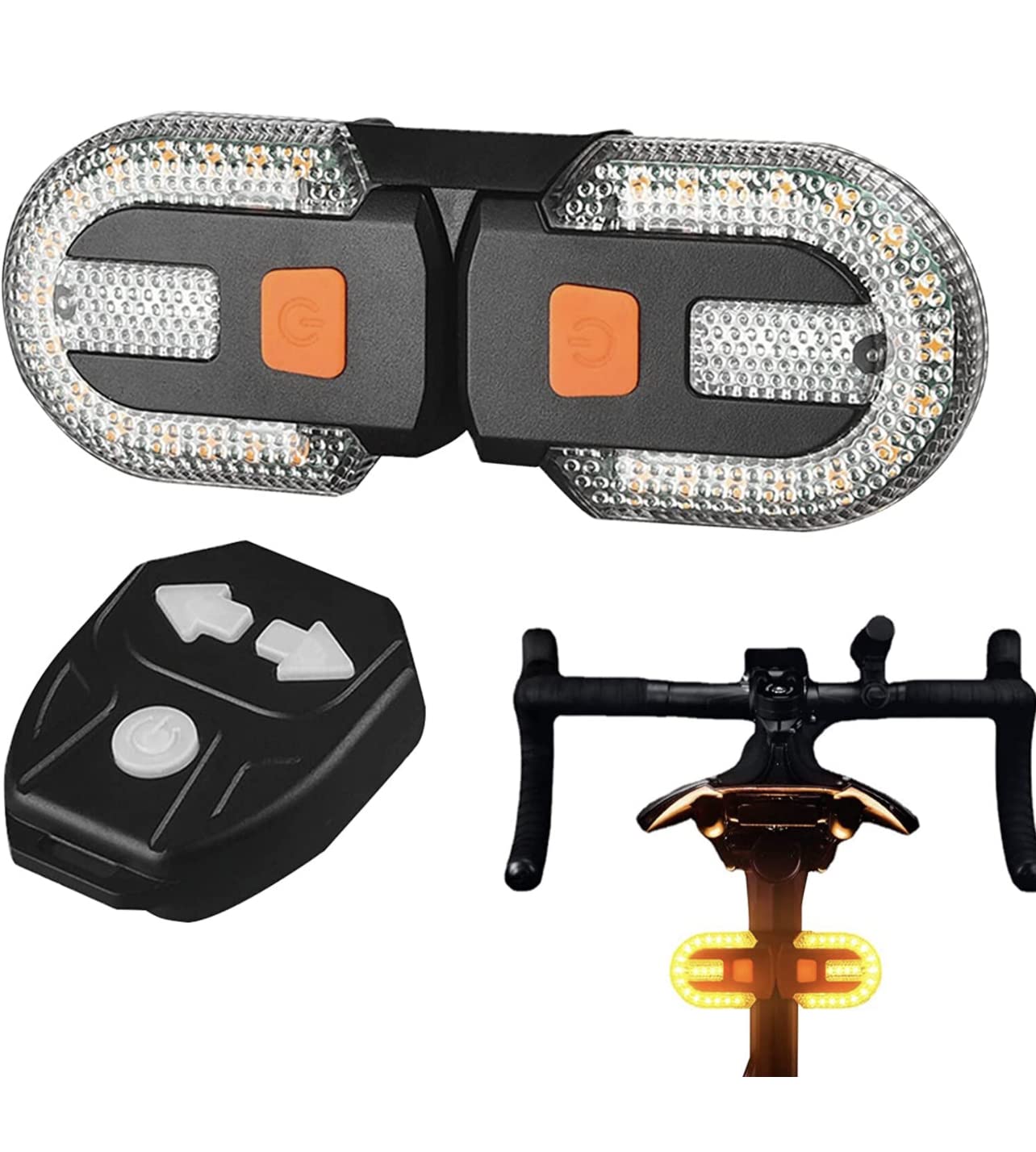 Buy Lista Bicycle Turn Signals,Bright Bicycle Bicycle Indicator Rear ...