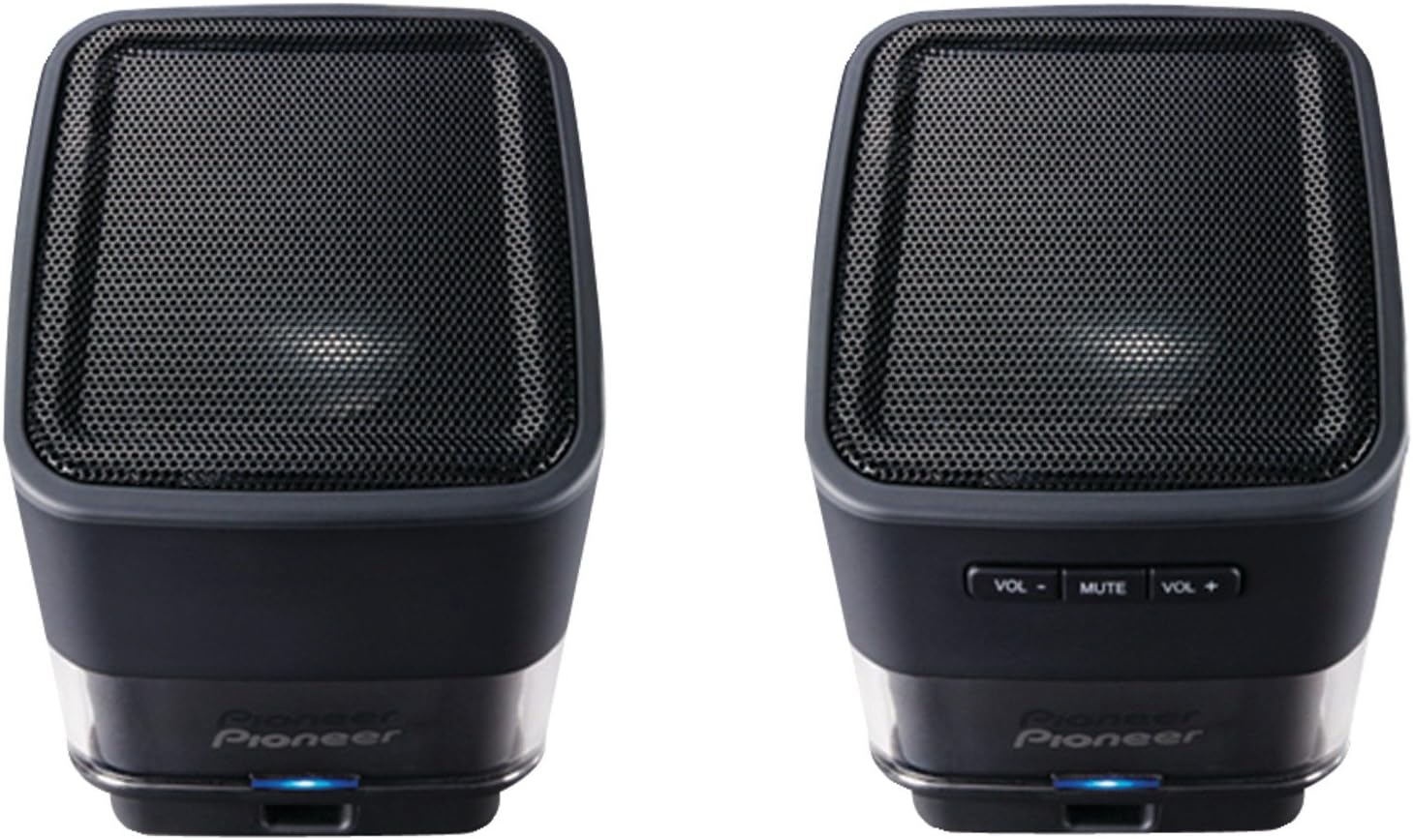 Amazon.com: Pioneer USB-Powered Computer Speaker, Black (S-MM201-K ...