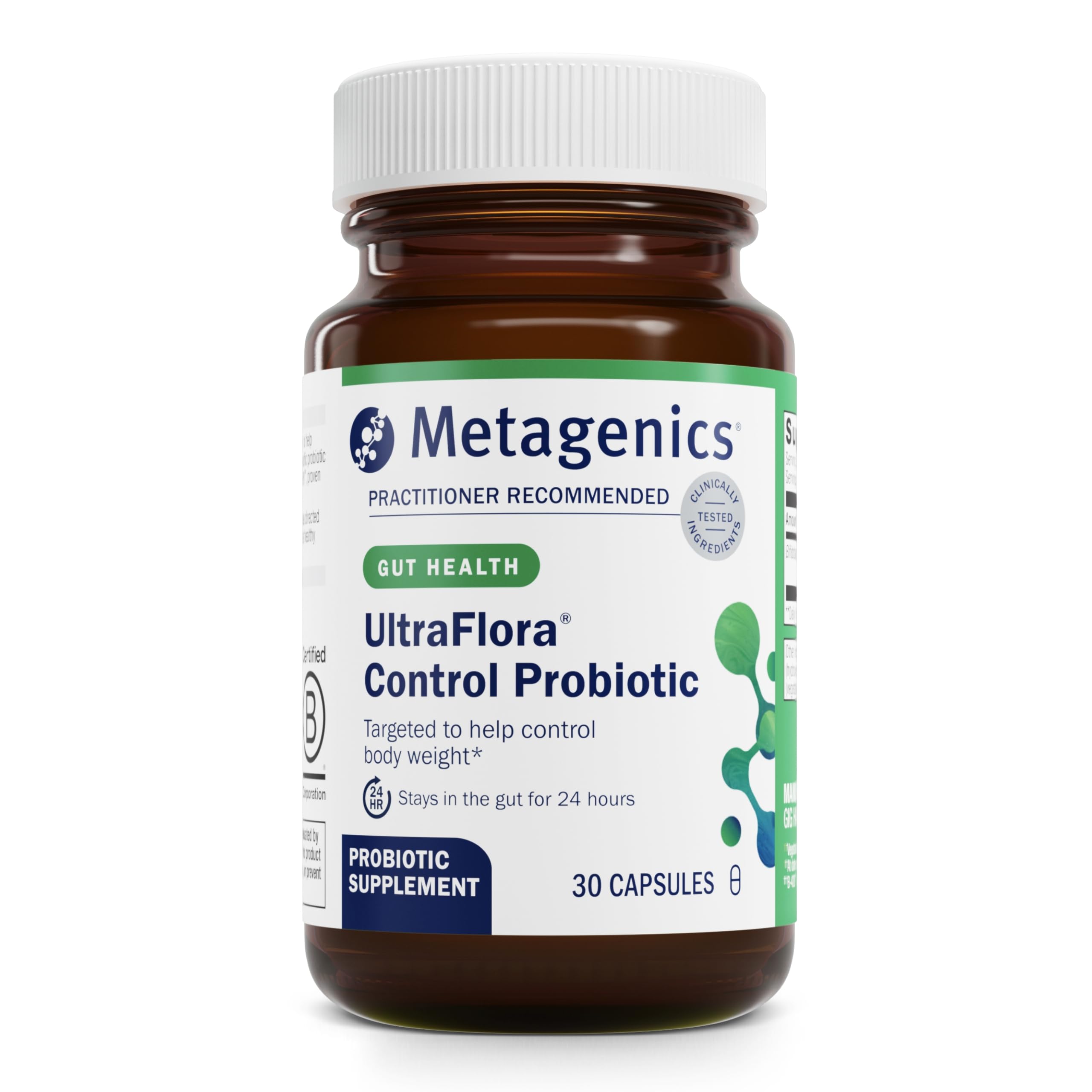 Amazon.com: Metagenics UltraFlora Control, Daily Probiotic Supplement ...