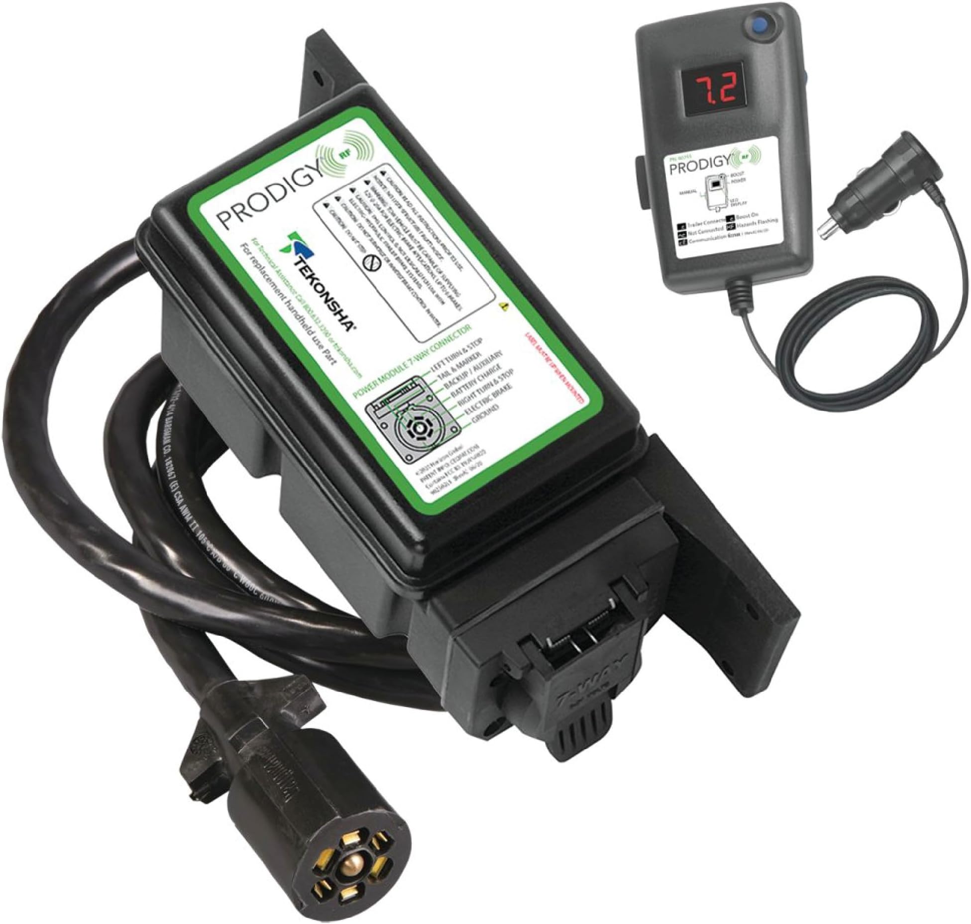 Amazon.com: Tekonsha 902502 Prodigy RF, Plug & Play Trailer Mounted ...