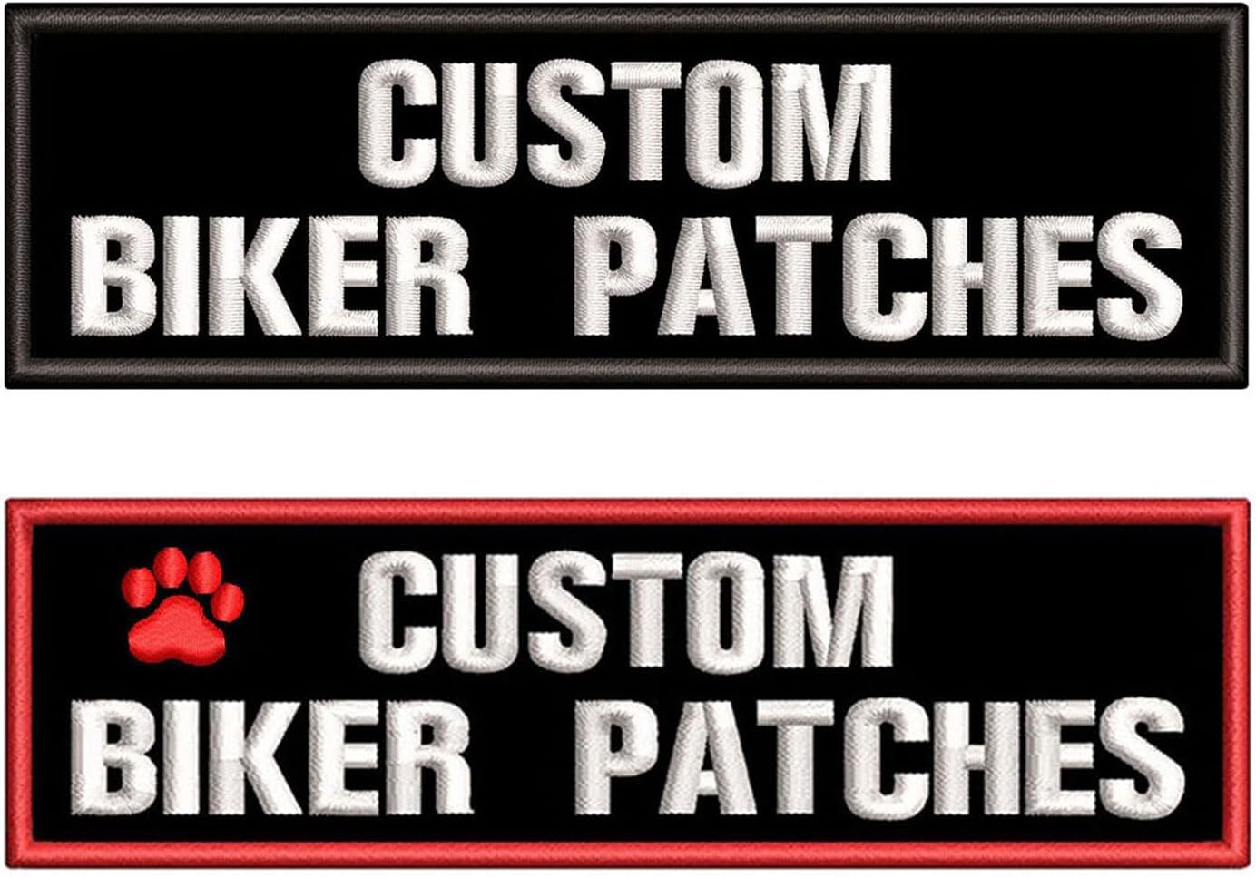 Amazon.com: kamao Custom Embroidery Name Patch, 2pcs Personalized ...