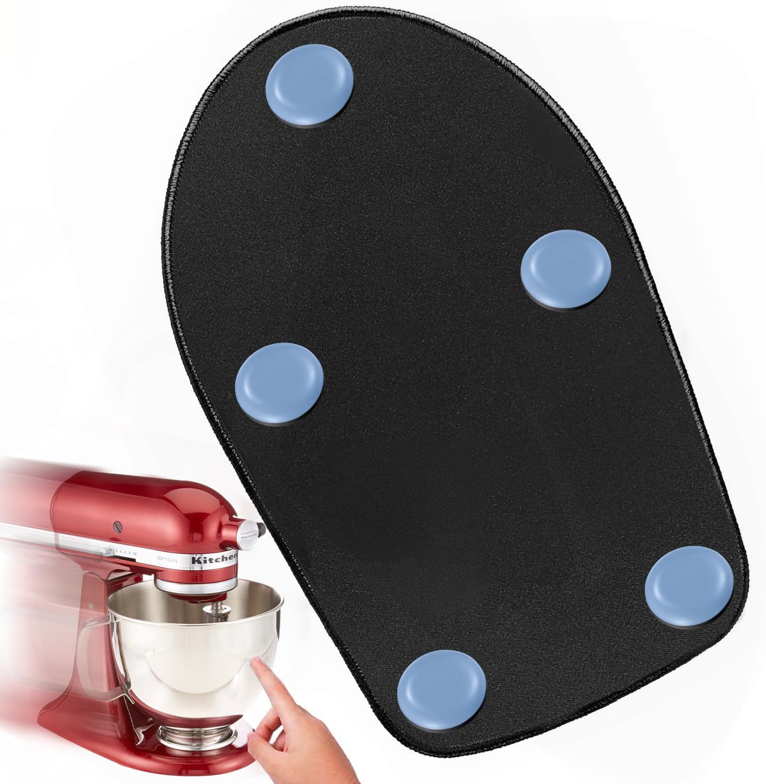 Amazon.com: Bamboo Mixer Slider Mat for Kitchen Aid 4.5-5 Qt Stand ...