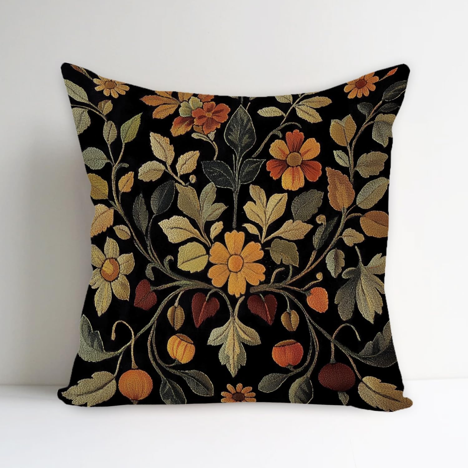 Amazon.com: SCQIUSYA William Morris Pillow Covers 18x18 Set of 2 ...