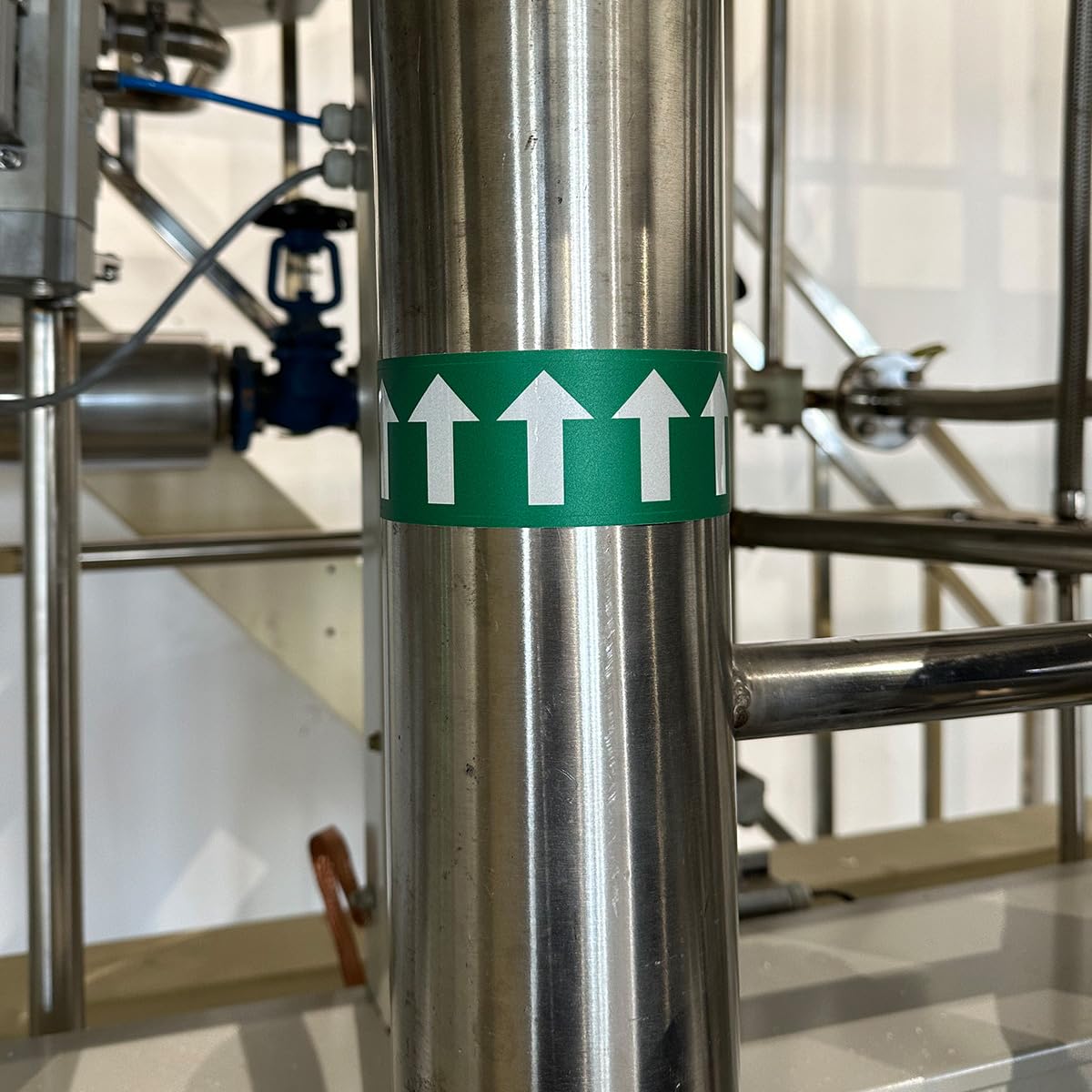 Snapklik.com : 2 Pack Flow Arrow Tape, Vinyl Pipeline Flow Arrow ...