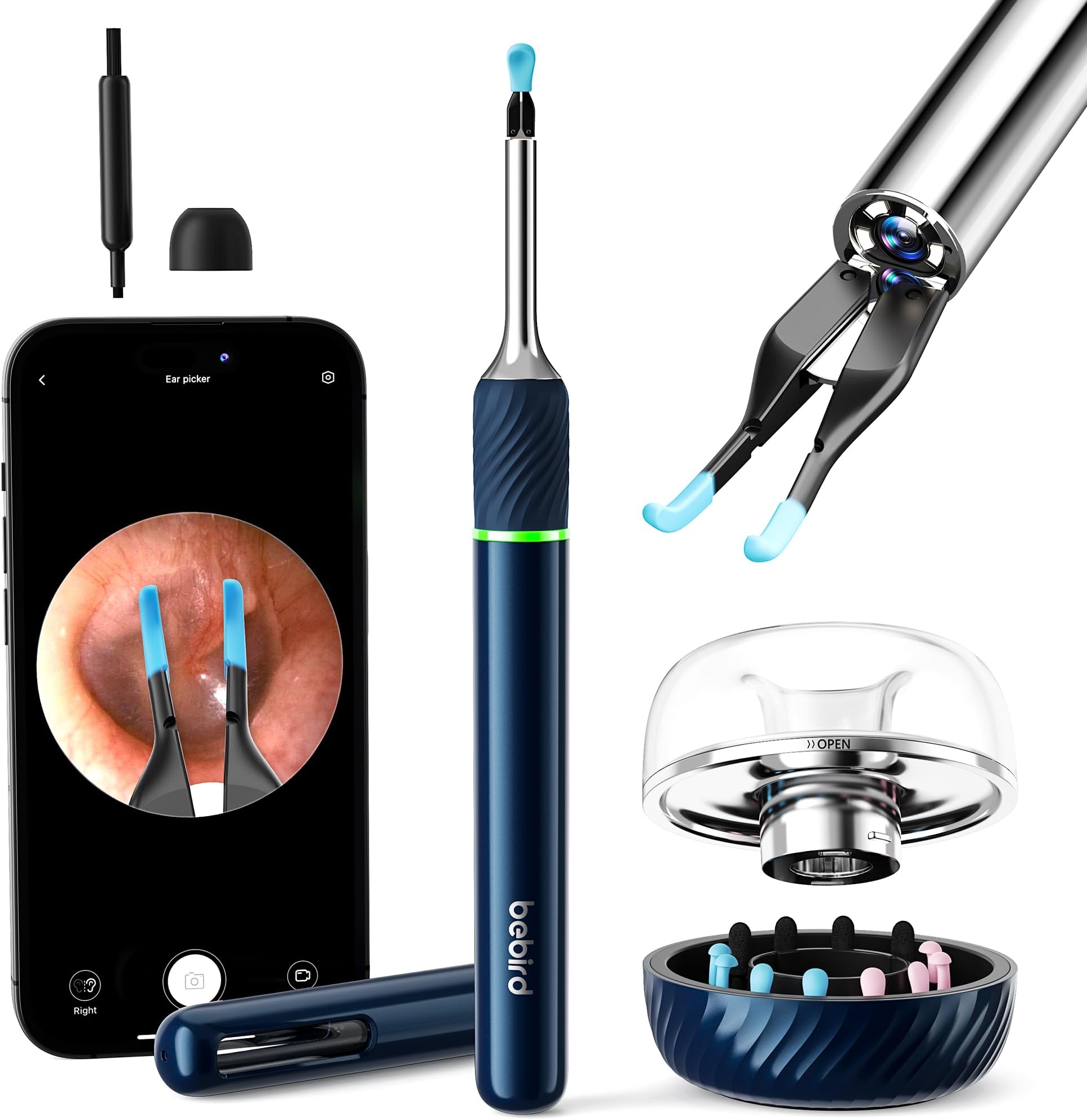 Amazon.com: Ear Wax Removal Tool with 10 Megapixel Ear Camera, Note 5 ...