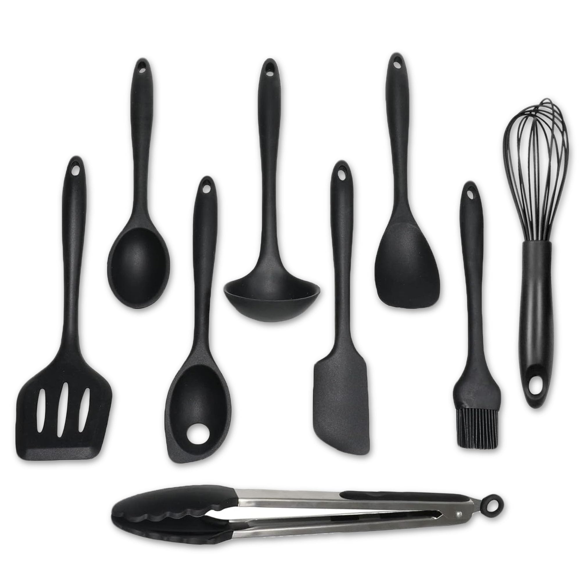 Amazon.com: Chef Craft Premium Silicone Kitchen Tool and Utensil, 9 ...