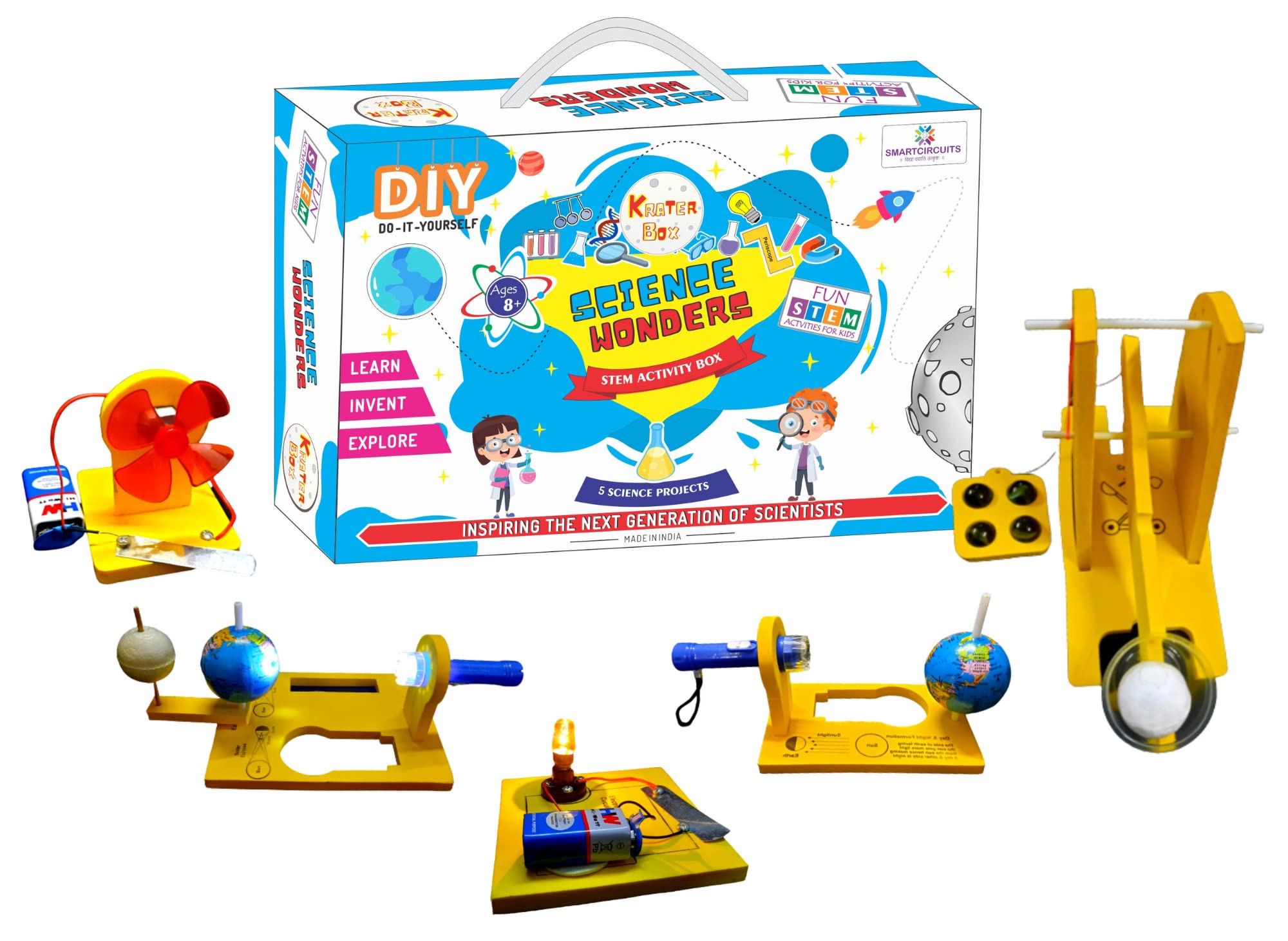 Buy SMARTCIRCUITS Science Activities Kit | DIY STEM KIT for Age 10 11 ...