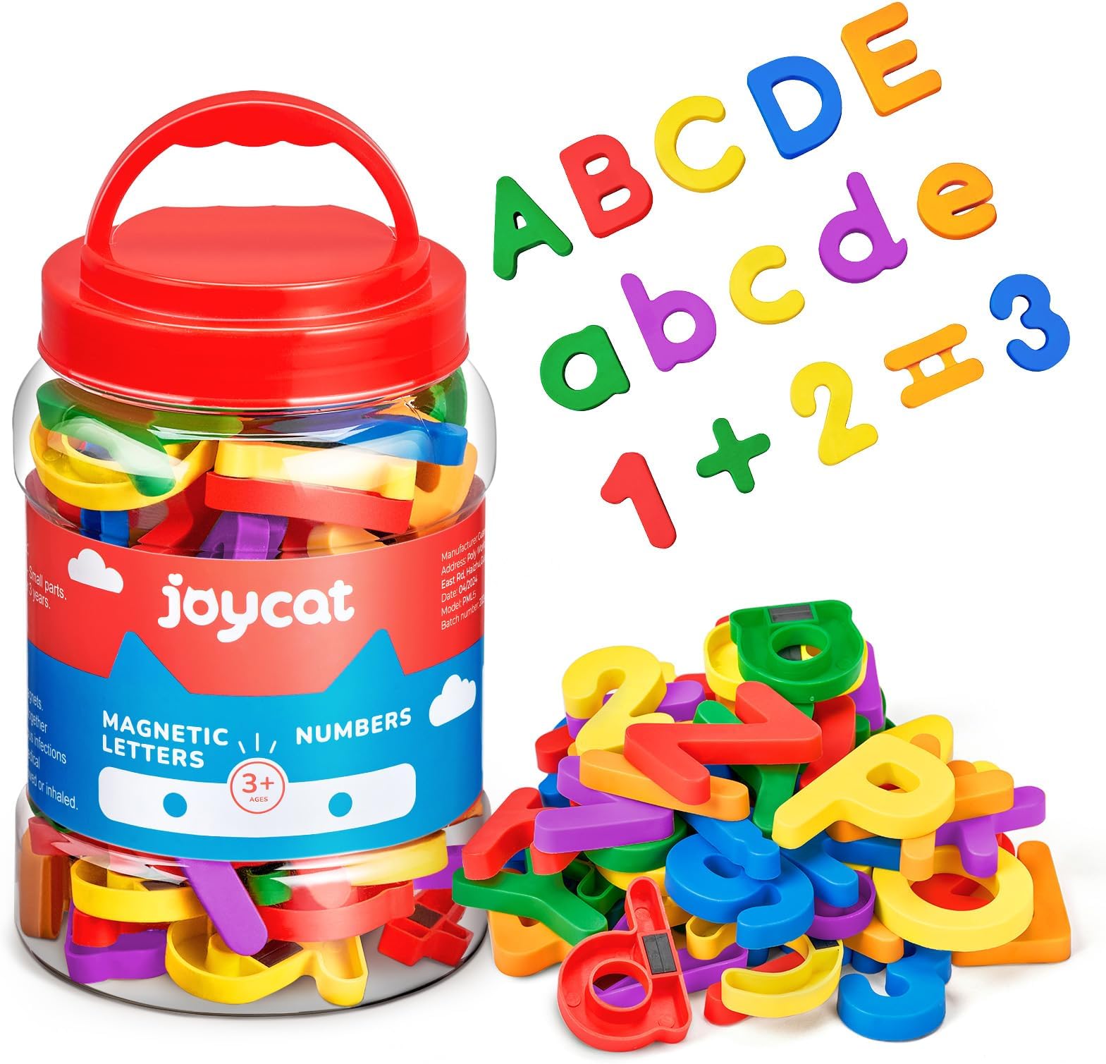 Amazon.com: JoyCat Magnetic Letters, Alphabet ABC Fridge Magnets for ...