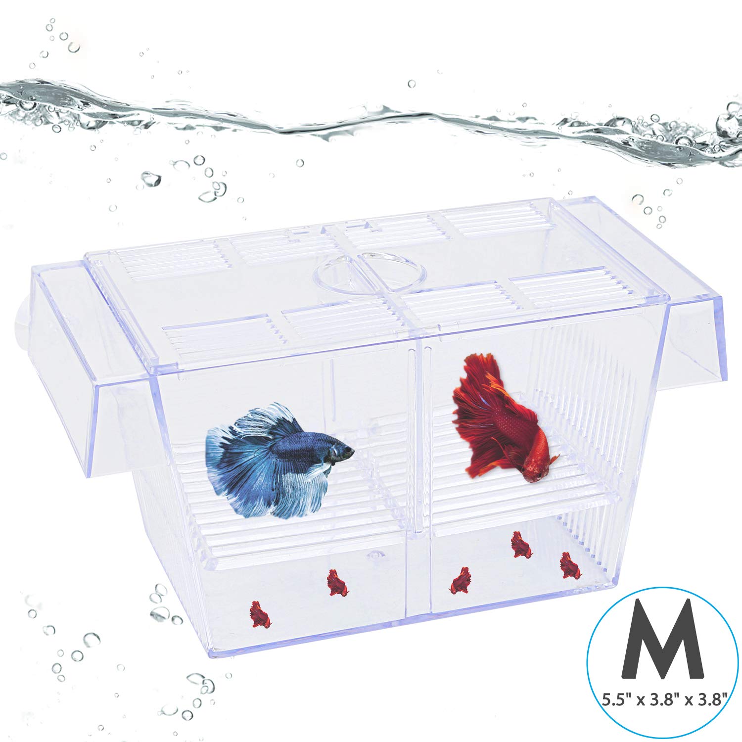 Buy Pawfly Fish Breeding Box Tank Hatchery Incubator Aquarium Isolation ...