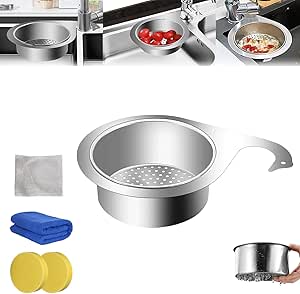 Stainless Steel Swan Sink Strainer Basket, Stainless Steel Swan Drain ...