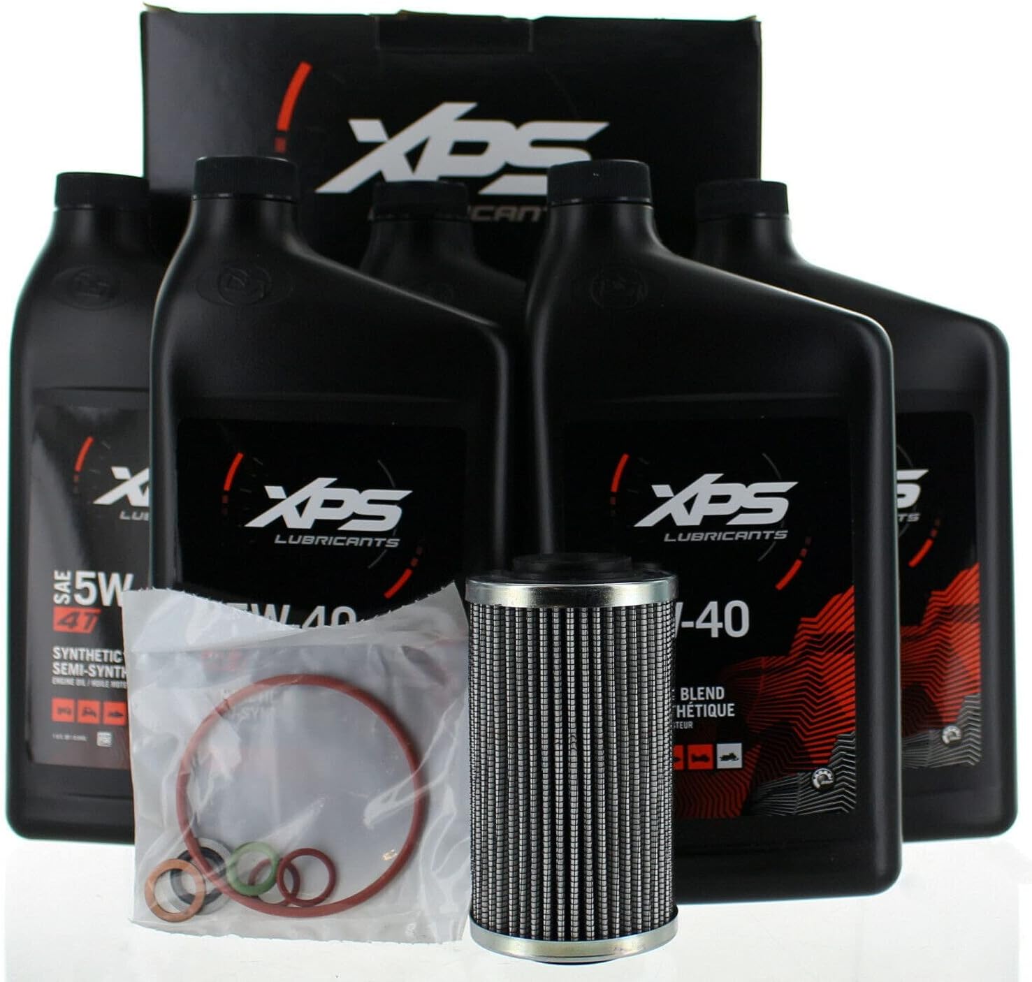 Amazon.com: Can-Am New OEM XPS OW-40 Synthetic Oil Change Kit Rotax ...