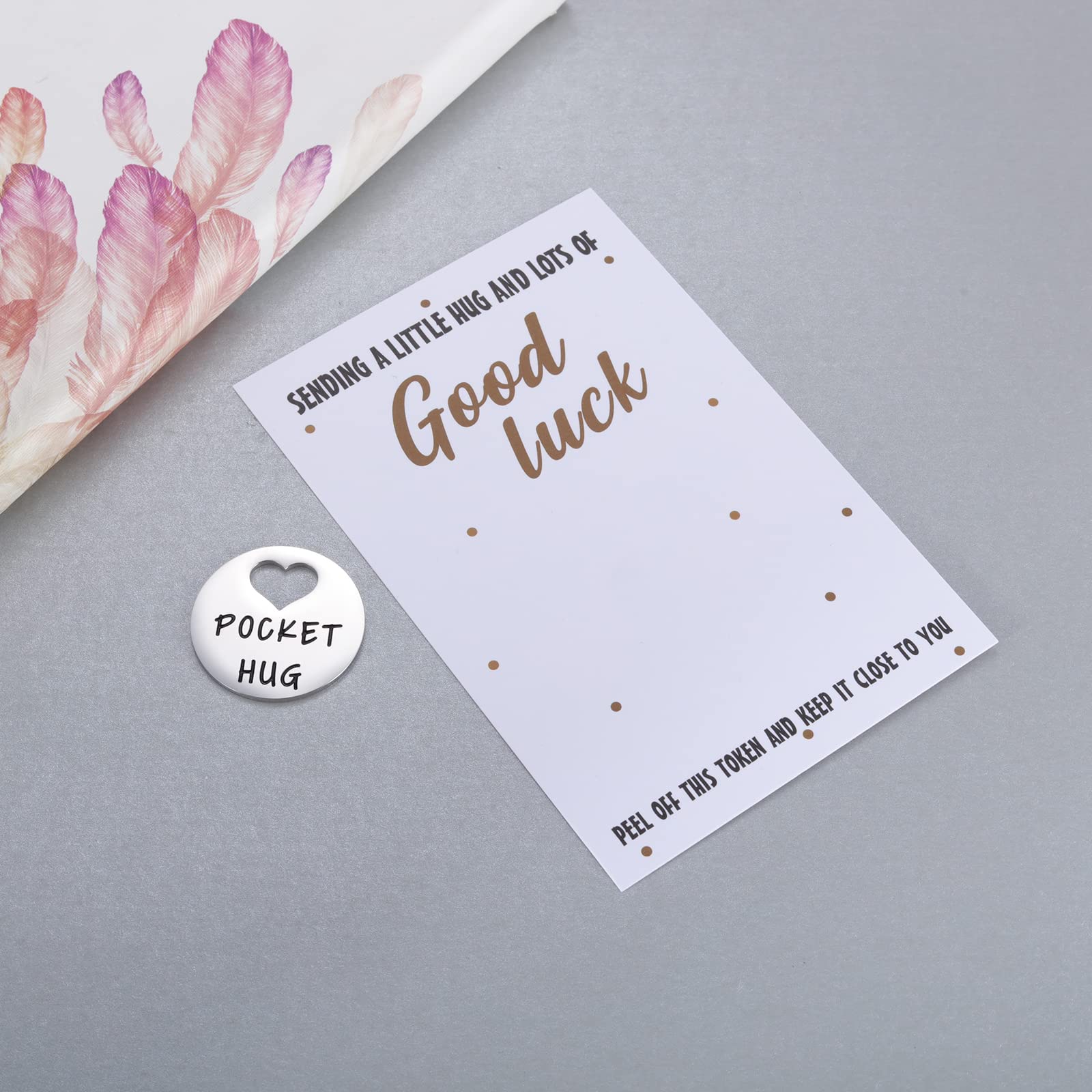 Snapklik.com : Sending You Good Luck Pocket Hug Token Little Keepsake ...