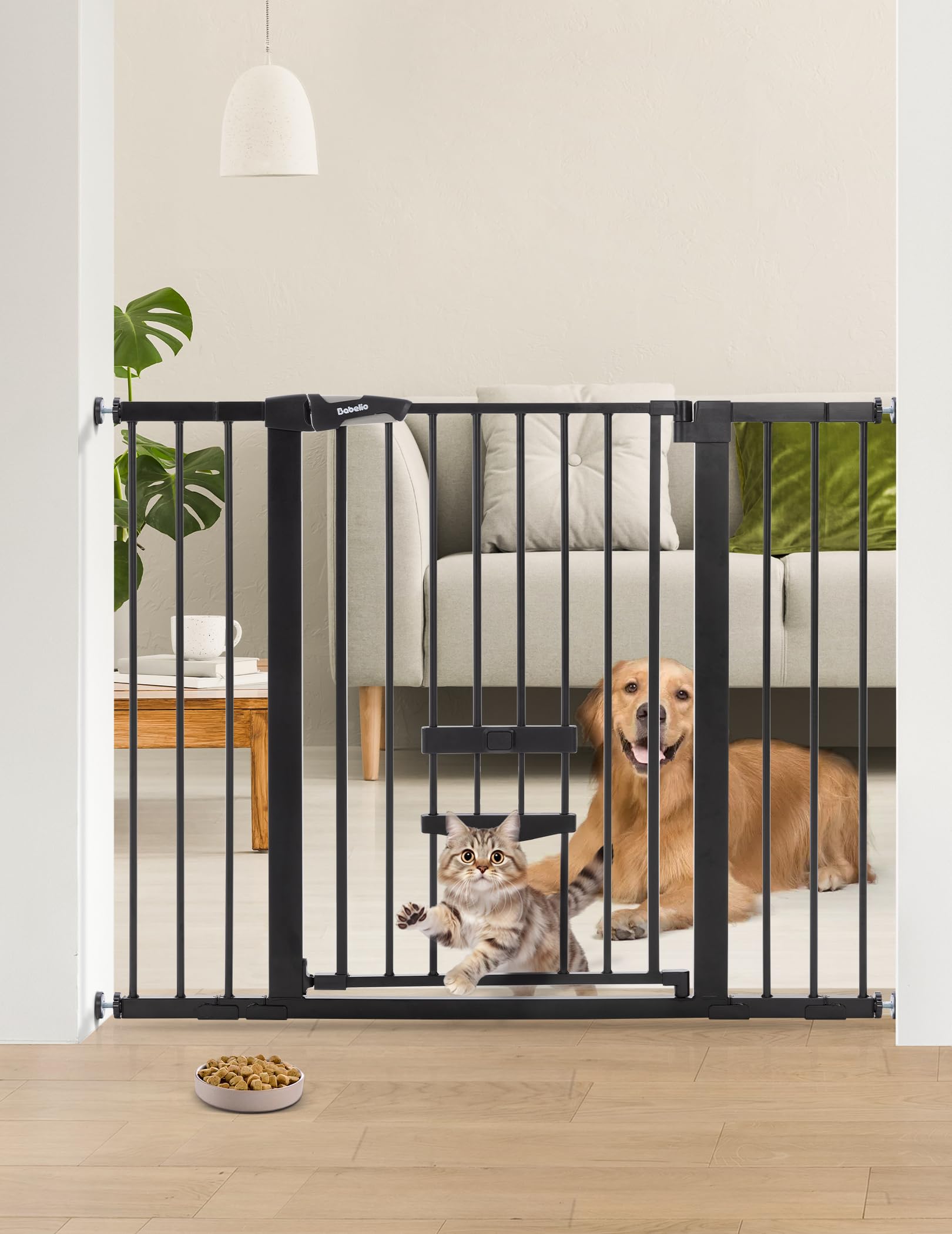 Snapklik.com : BABELIO 36 Inch Extra Tall Baby Gate