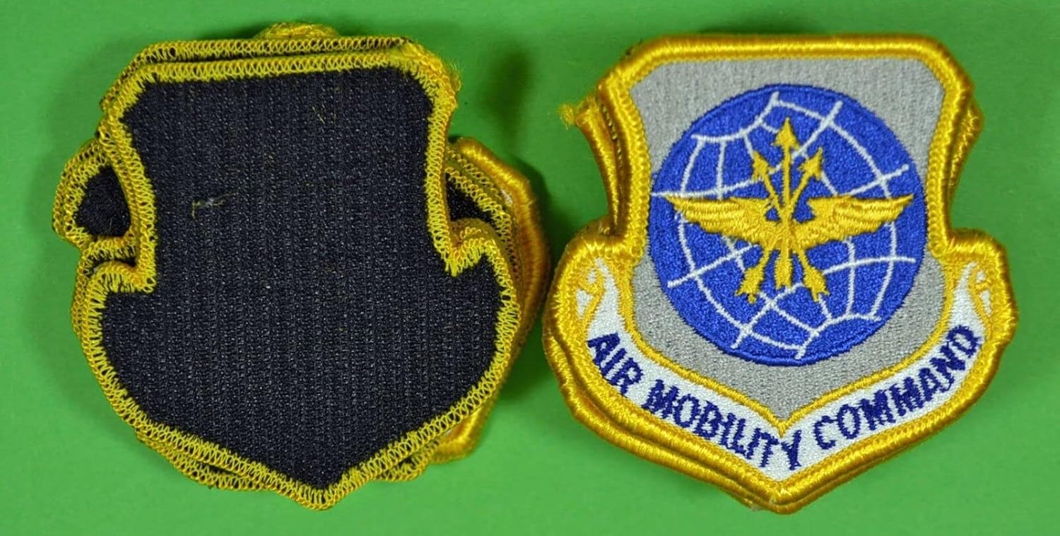 Amazon.com: Lot of 10 USAF Air Mobility Command Patches -Hook Loop- Dealer Collector