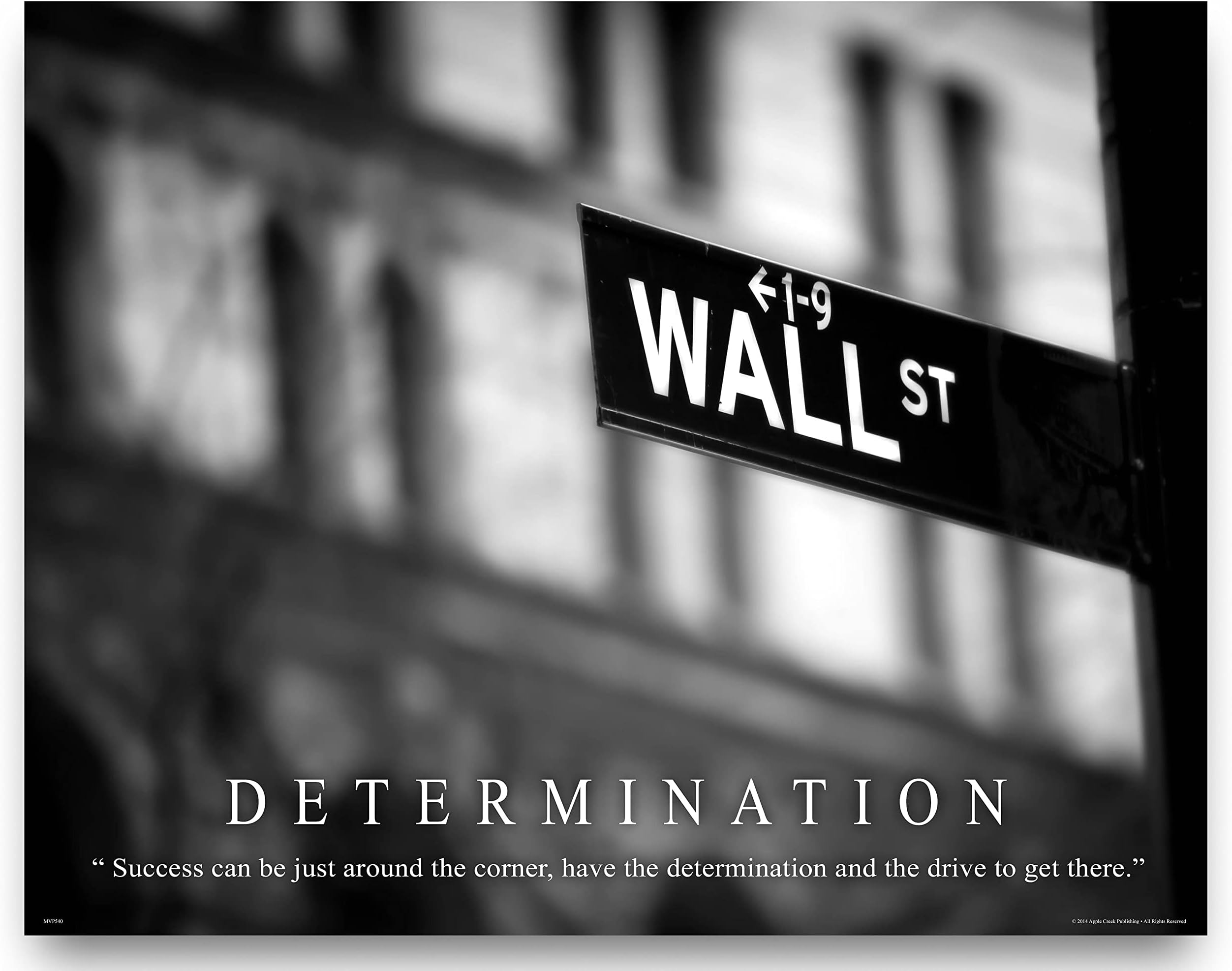 Amazon.com: Stock Market Motivational Poster Art Print 11x14 Chicago ...