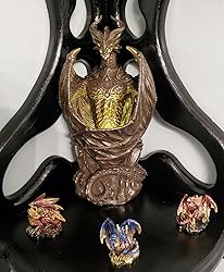 Amazon.com: Veronese Design Guardian of The Light Armored Dragon LED ...