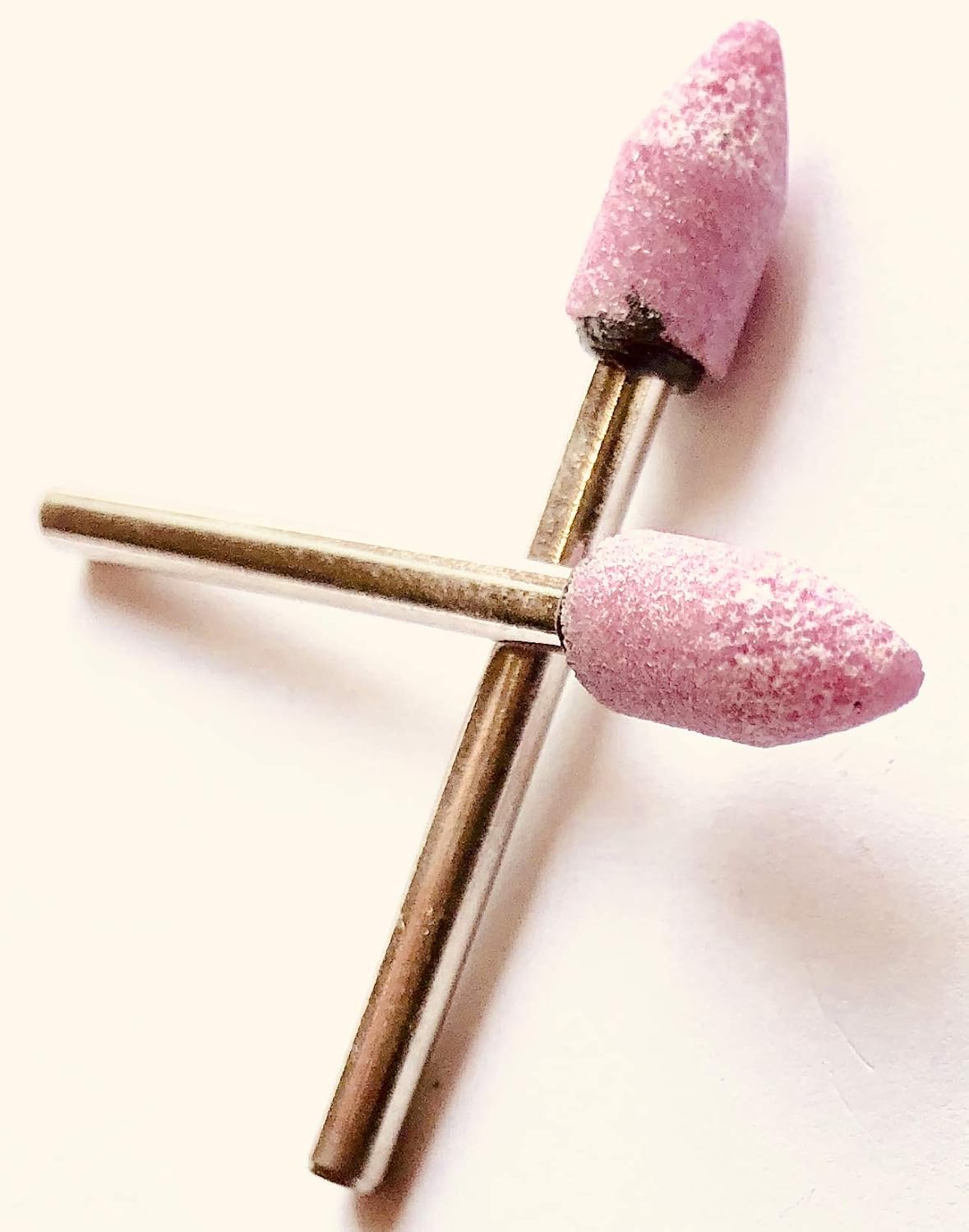 OSAKA ABRASIVE Flame Mounted Point Shank (Pink, 6 x 12 x 3 mm) : Amazon ...