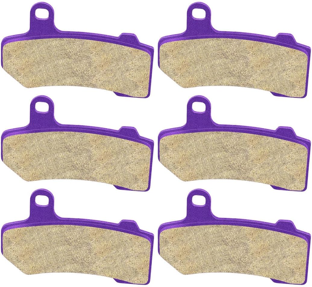 Amazon.com: OCPTY FA409 Front and Rear Carbon Fiber Brake Pads Fit for ...