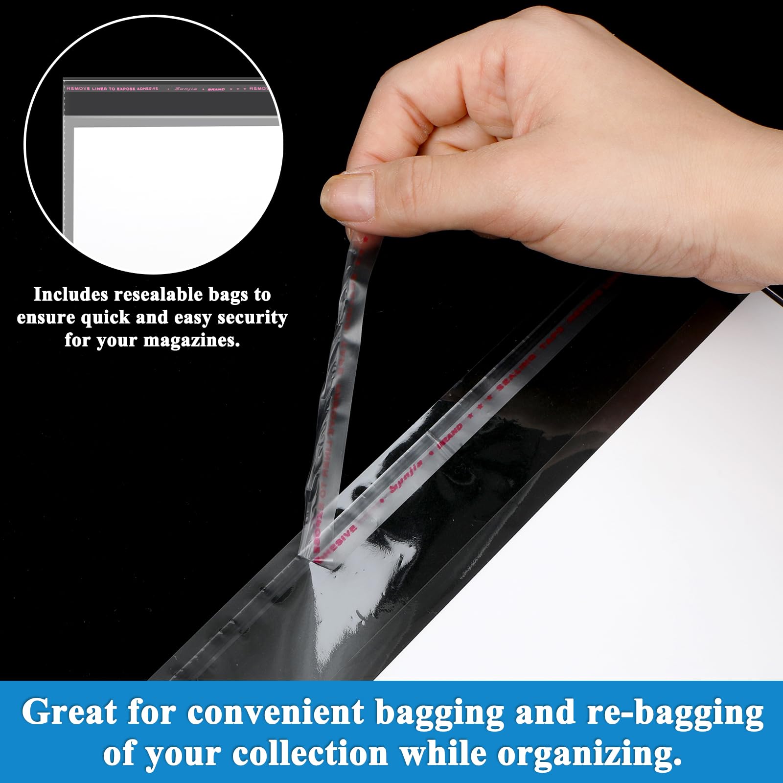 Clear Plastic Magazine Covers
